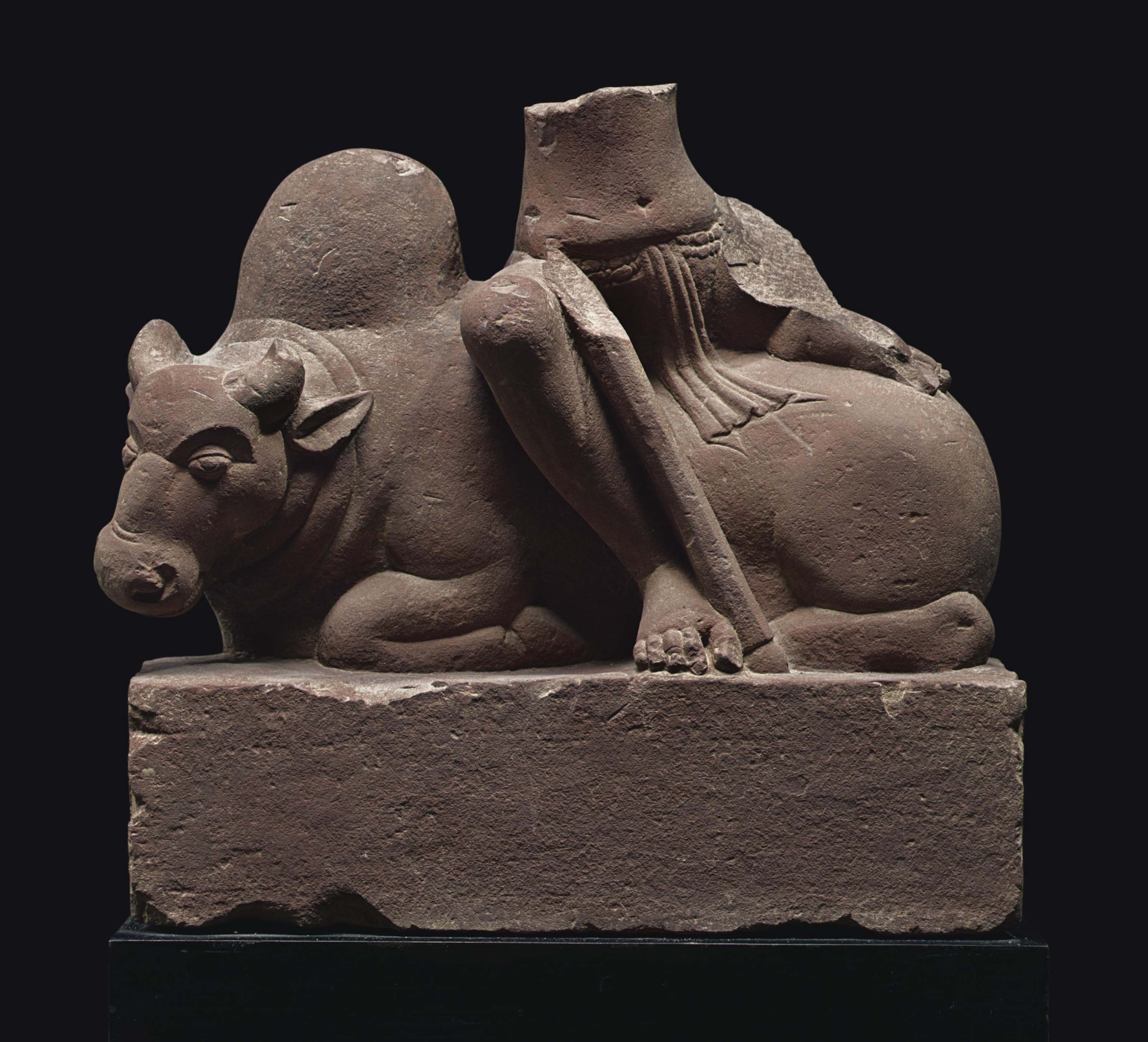 A terracotta head of a divinity , INDIA, GUPTA PERIOD, 5TH CENTURY ...