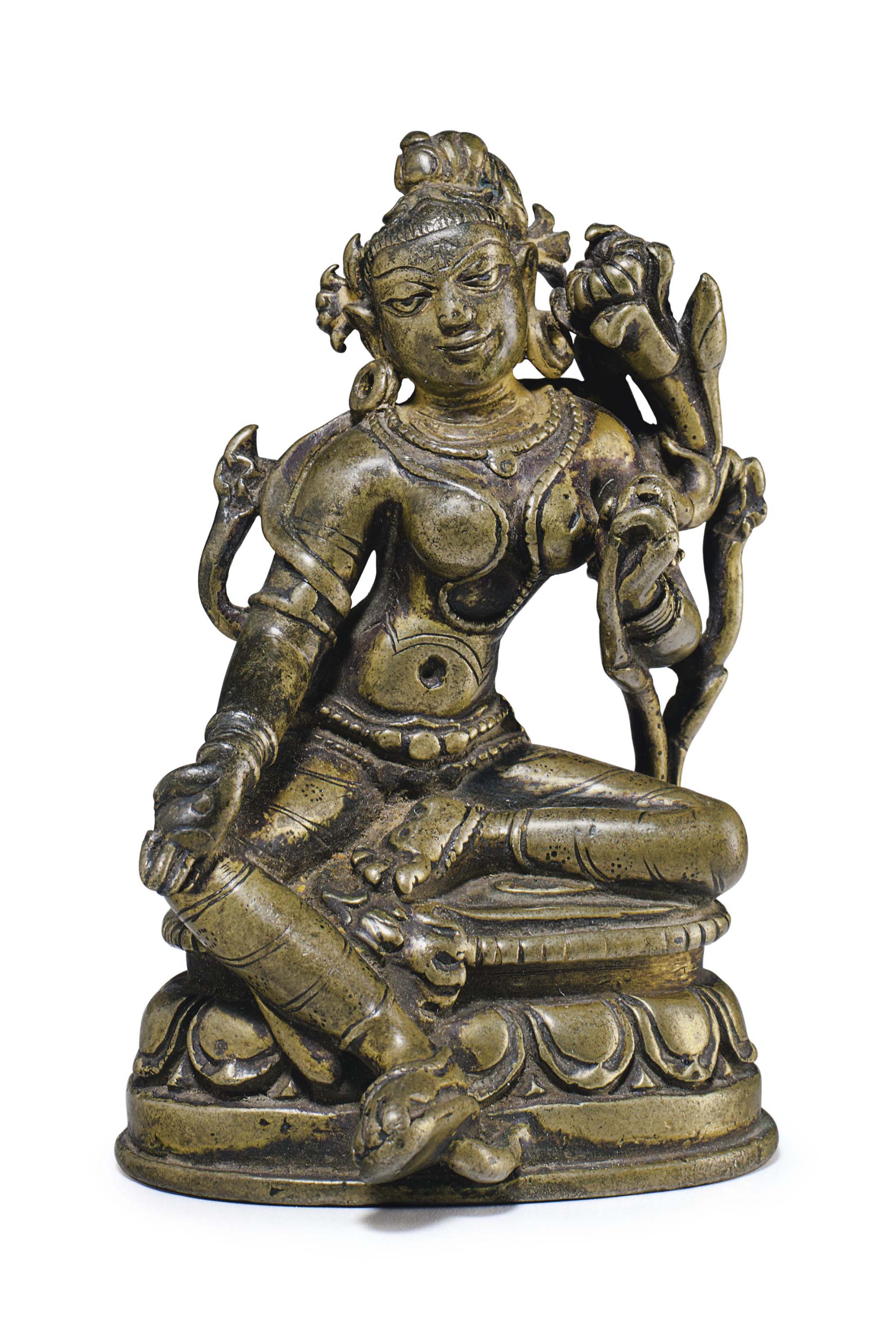 A bronze figure of Balakrishna , SOUTH INDIA, 15TH CENTURY | Christie's