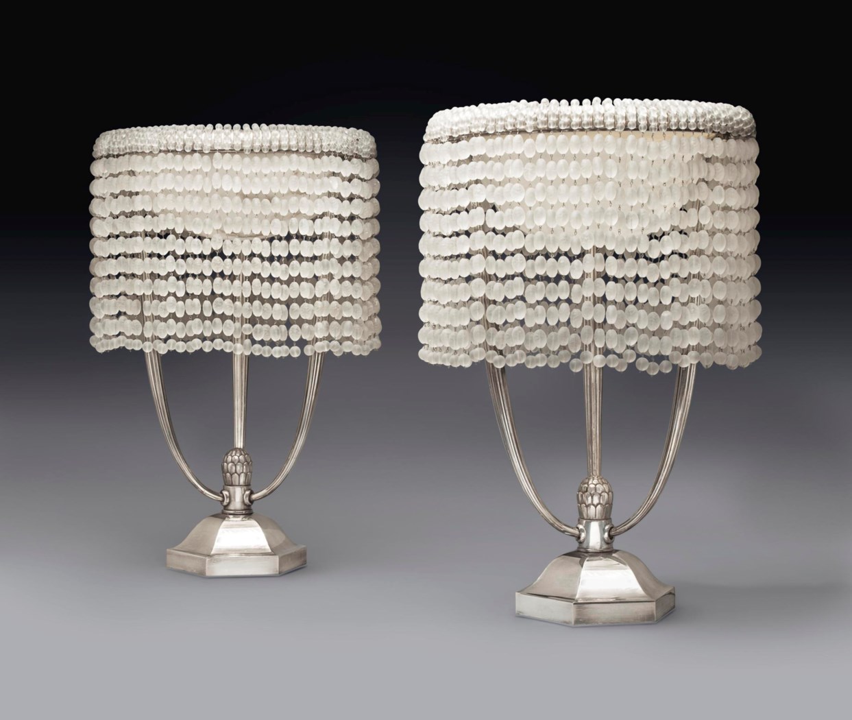 EMILE-JACQUES RUHLMANN (1879-1933) , A PAIR OF TABLE LAMPS, CIRCA 1921 ...