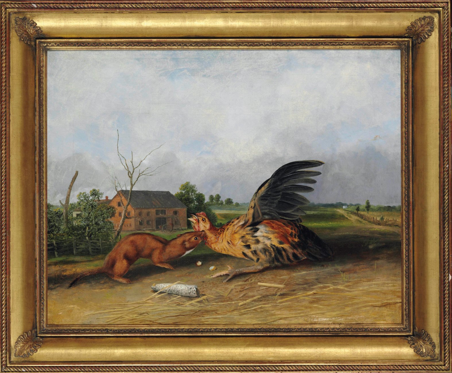 AUDUBON, John Woodhouse (1812-1862), attributed to. Tawny Weasel ...