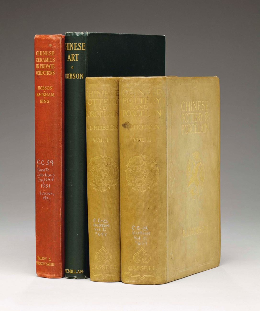 [HOBSON, R.L.]. -- HOBSON, R.L. Chinese Pottery and Porcelain. London ...