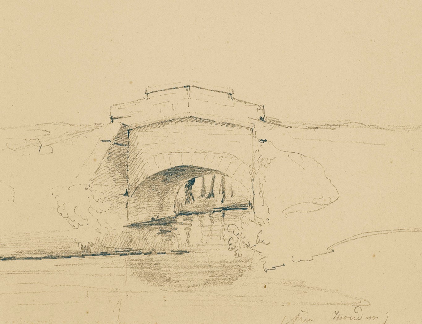 AUGUSTE BORGET (ISSOUDUN 1808-1877 BOURGES)