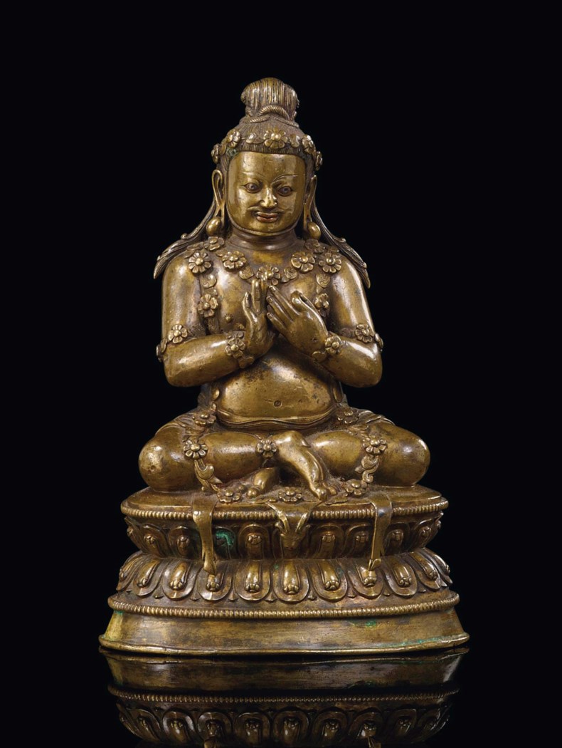 STATUE DE VIRUPA EN BRONZE, TIBET, XVIEME SIECLE | Christie's