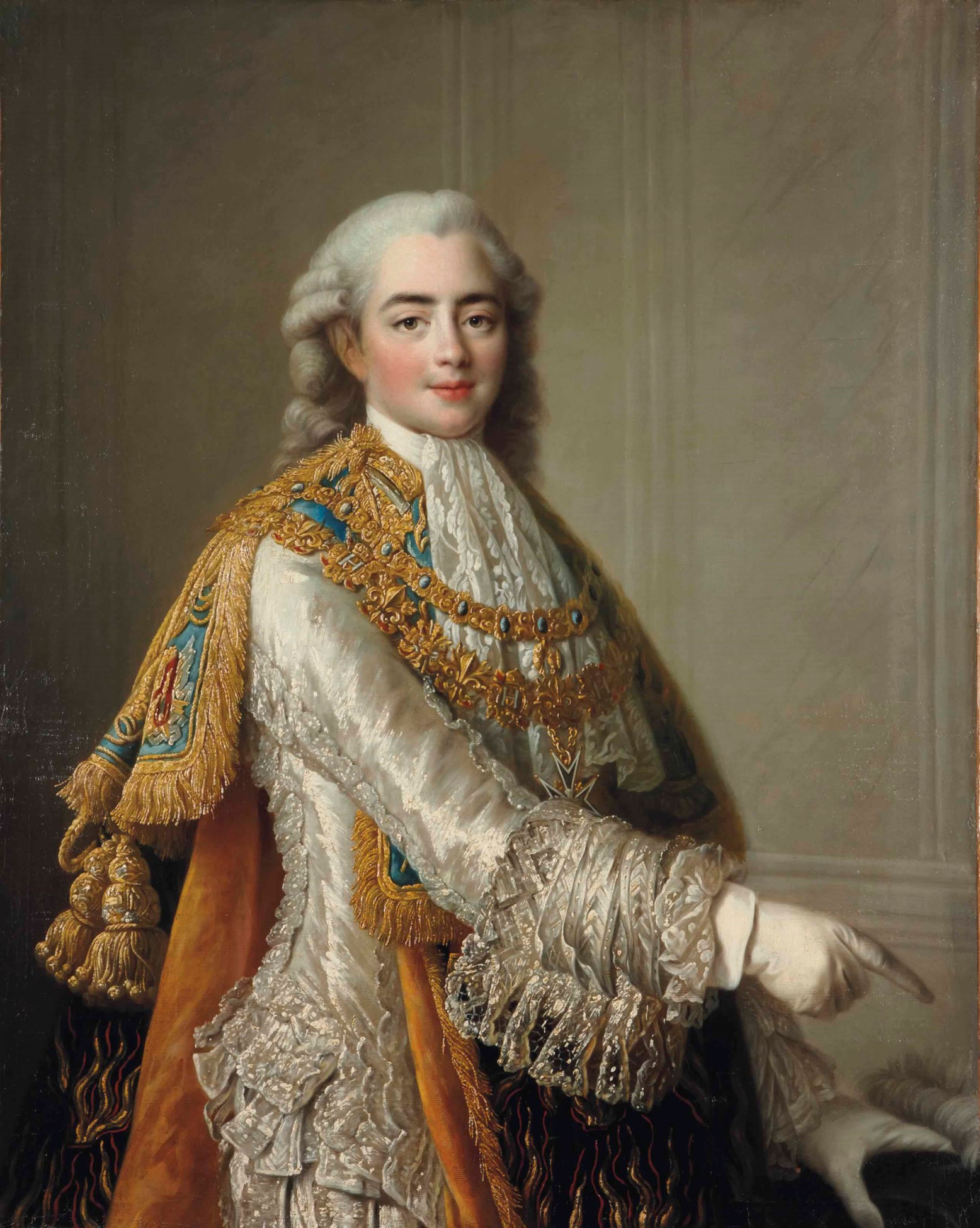 ATELIER DE FRANCOIS-HUBERT DROUAIS (PARIS 1727-1775), Portrait de Louis ...