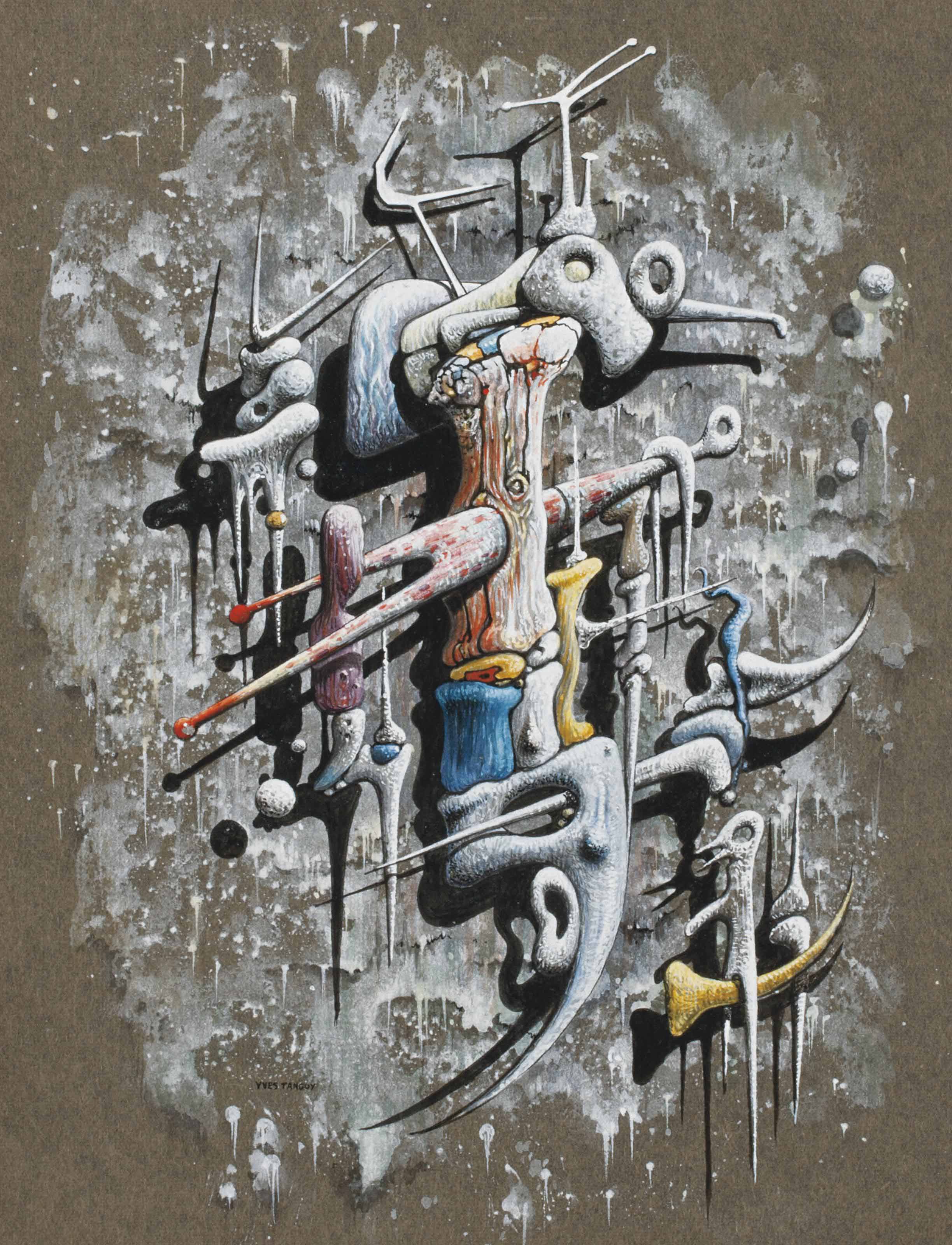 Yves Tanguy (1900-1955) , Sans titre | Christie's