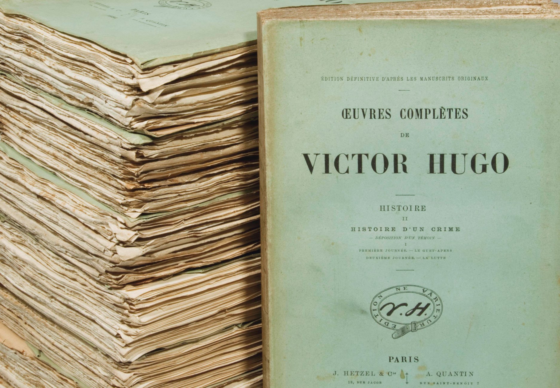 VICTOR HUGO. Oeuvres complètes. Édition définitive d'après les ...