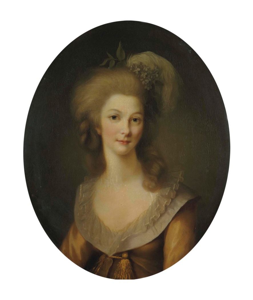MARIE-VICTOIRE LEMOINE (PARIS 1754-1820) , Portrait de Marie-Thérèse ...