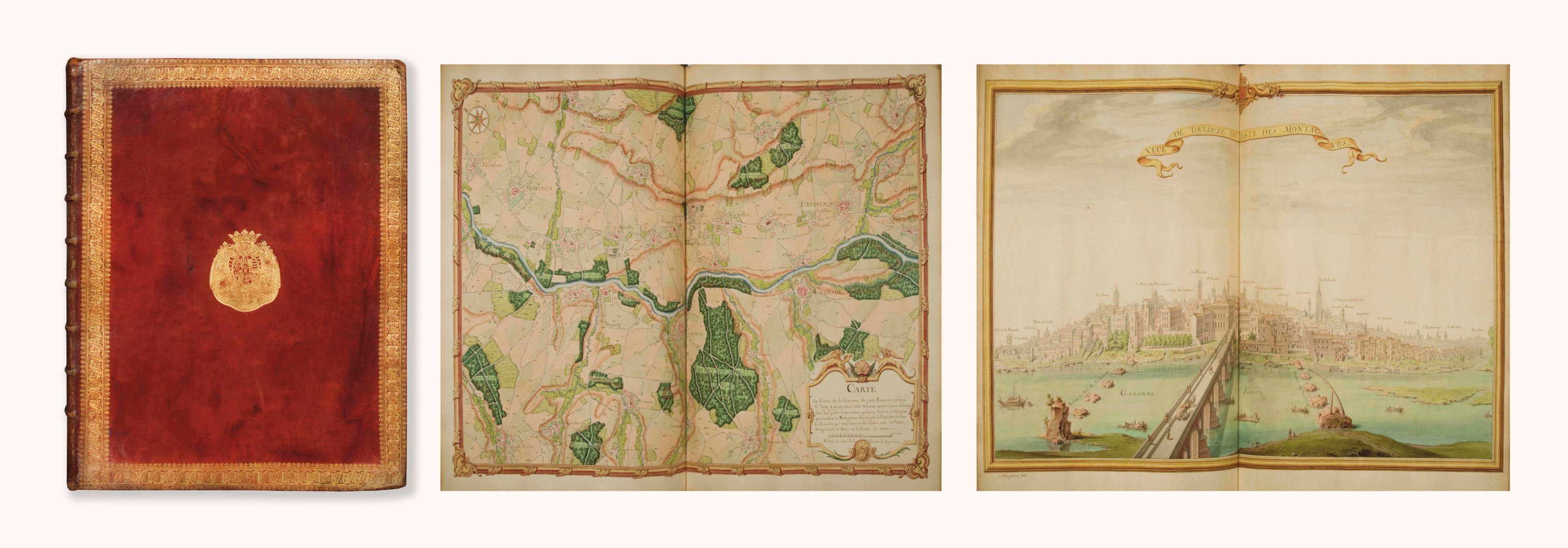 CHAUFOURIER, Jean (1675-1757) et MATIS, Hippolyte. Livre des vues et ...