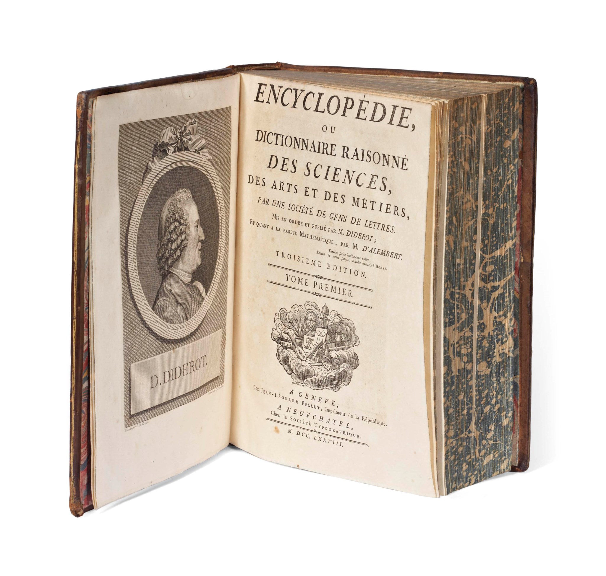 DIDEROT, Denis (1713-1784) & ALEMBERT, Jean le Rond d' (1717 ?-1783 ...
