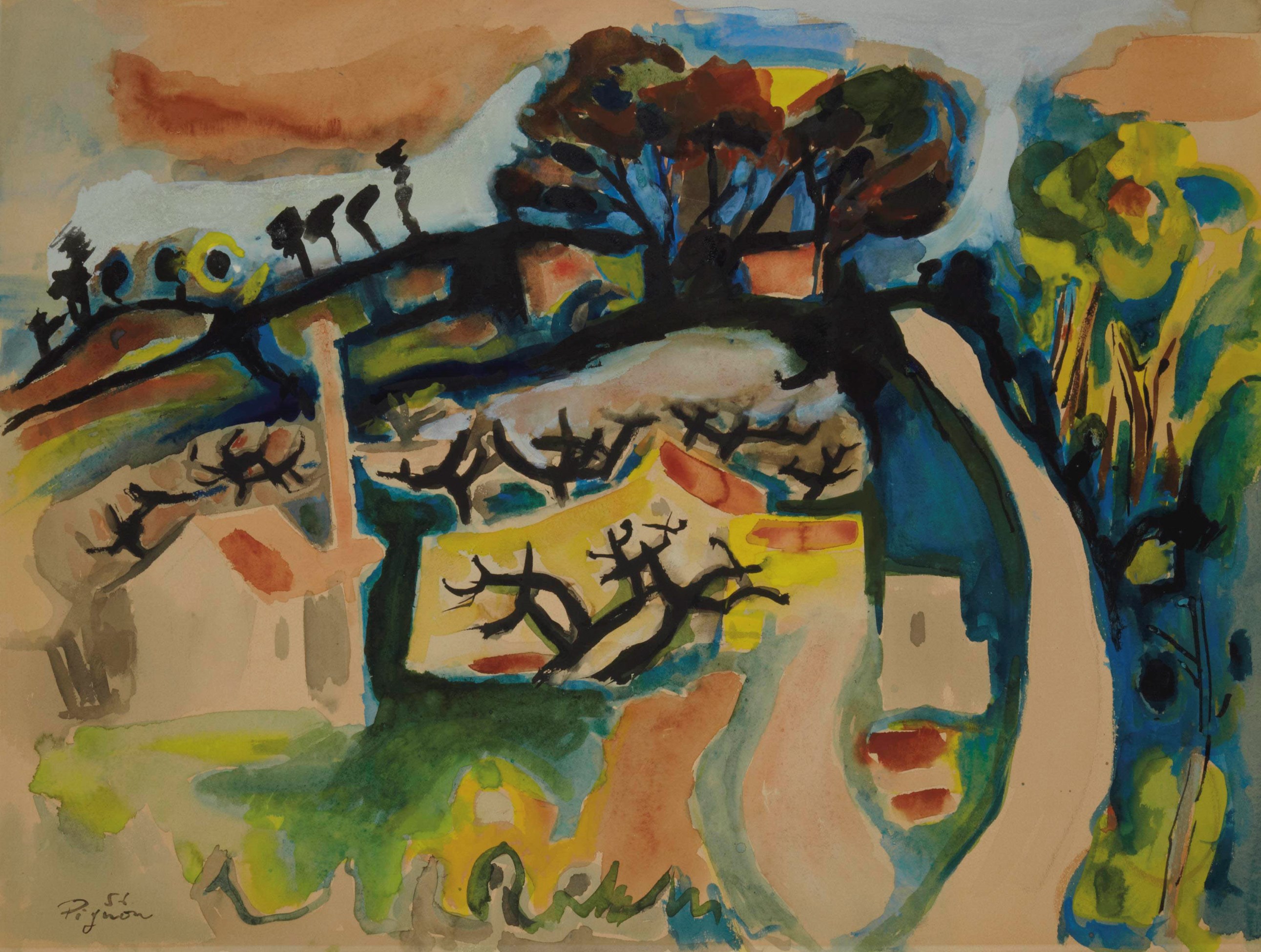EDOUARD PIGNON (1905-1993) , Paysage | Christie's