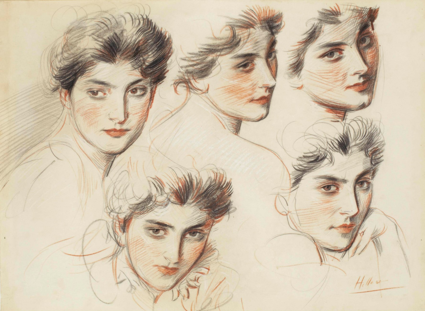 PAUL CESAR HELLEU (1859-1927)