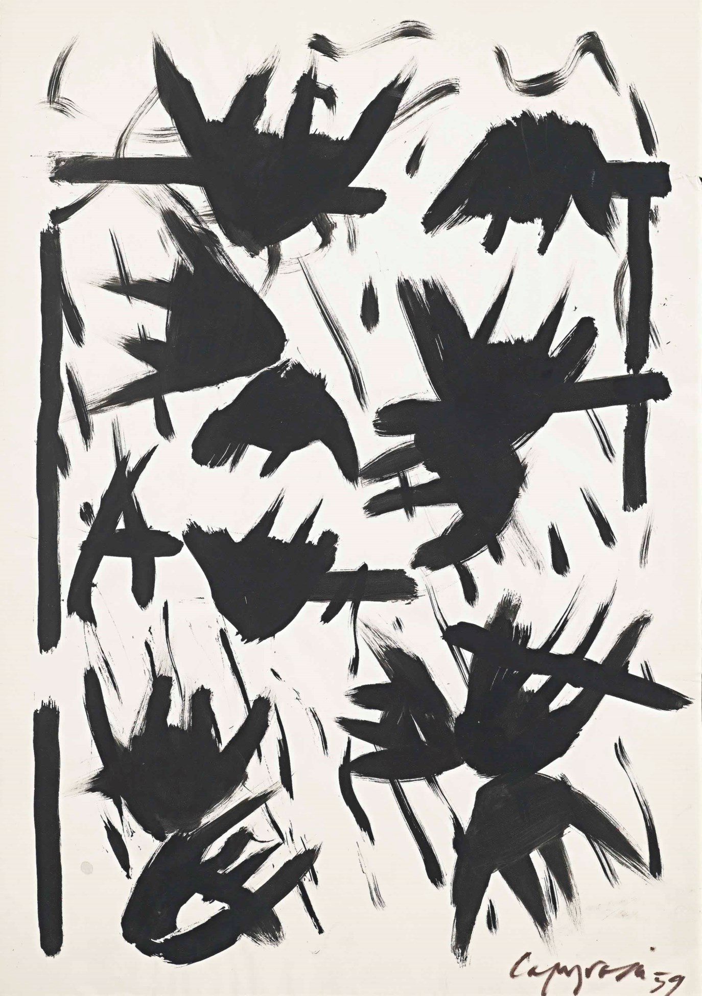 Giuseppe Capogrossi (1900-1972) , Superficie CP/32 | Christie's