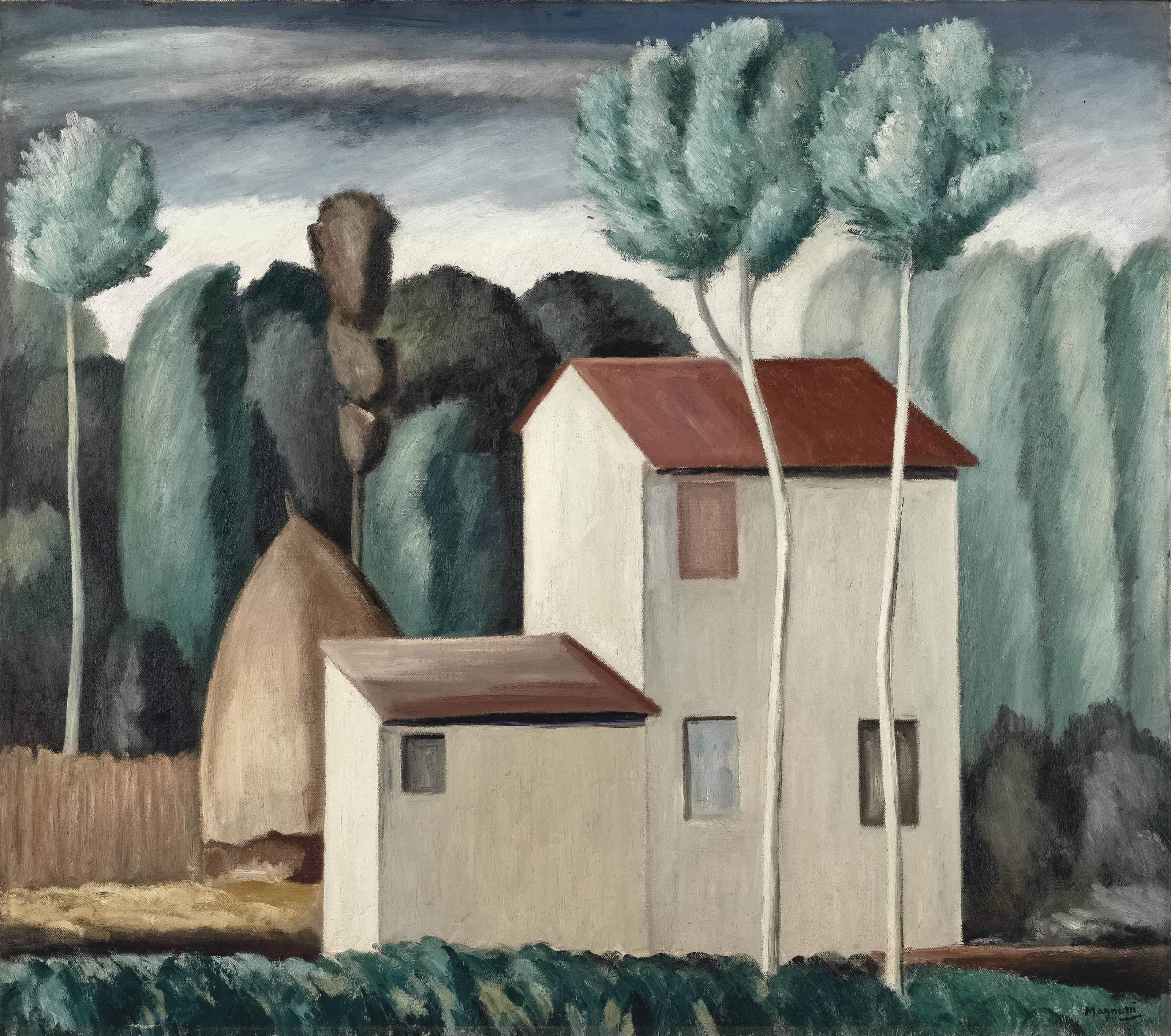 Alberto Magnelli (1888-1971) , Paysage | Christie's