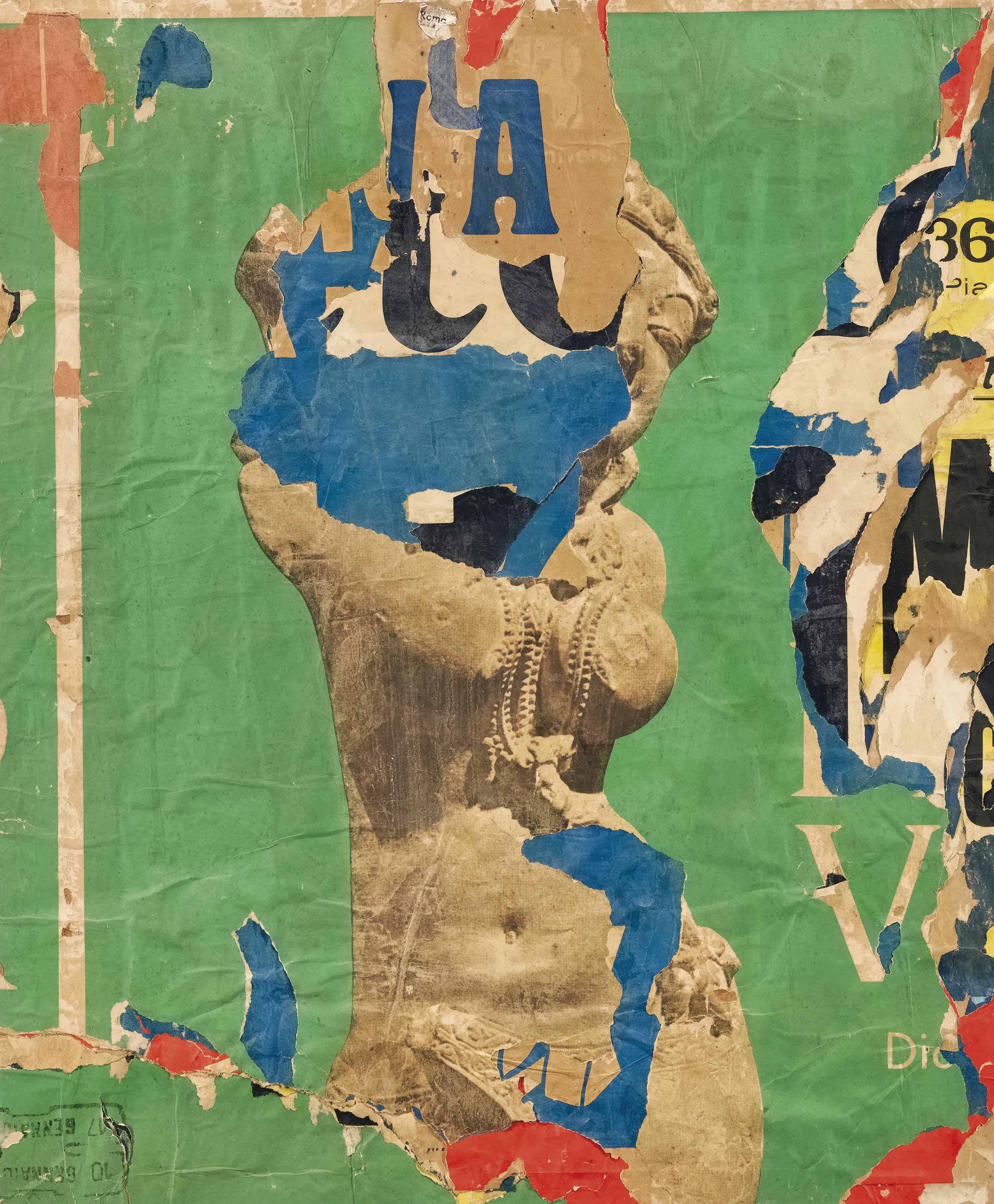 Mimmo Rotella (1918-2006)