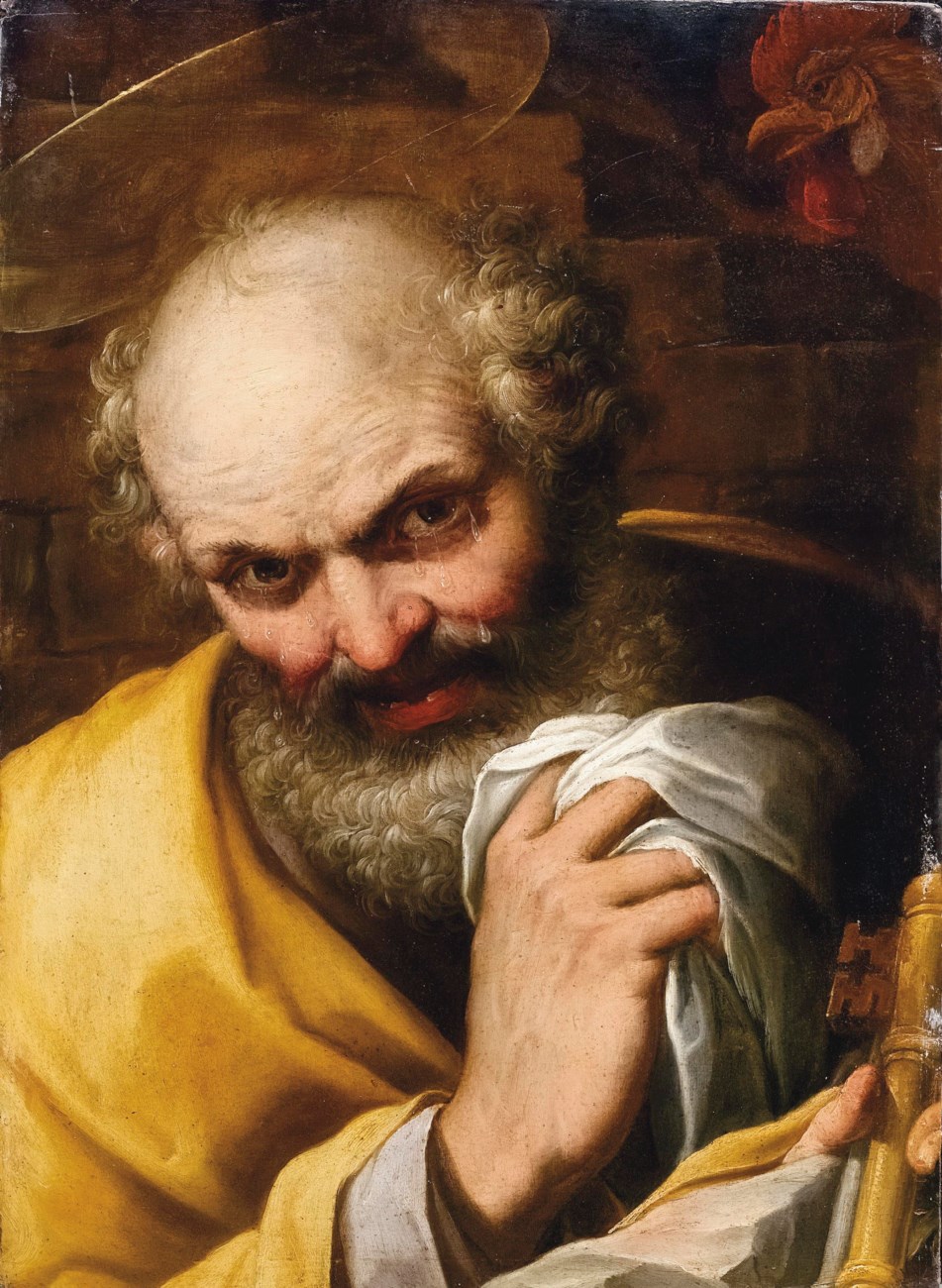 Camillo Procaccini (Bologna 1560 circa-1629 Milano) , Pentimento di San ...