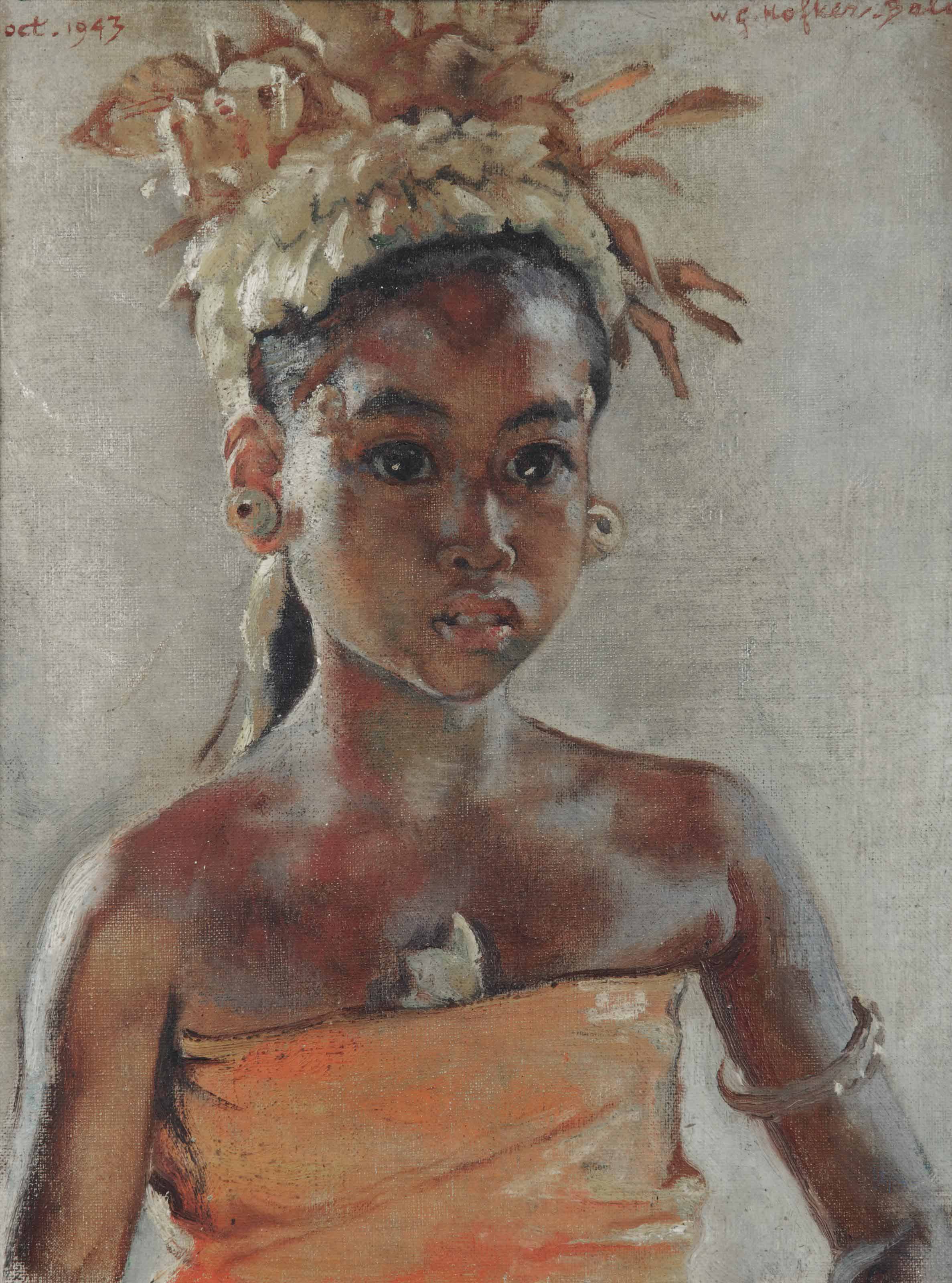 Willem Gerard Hofker (1902-1981) , Balinese Girl | Christie's