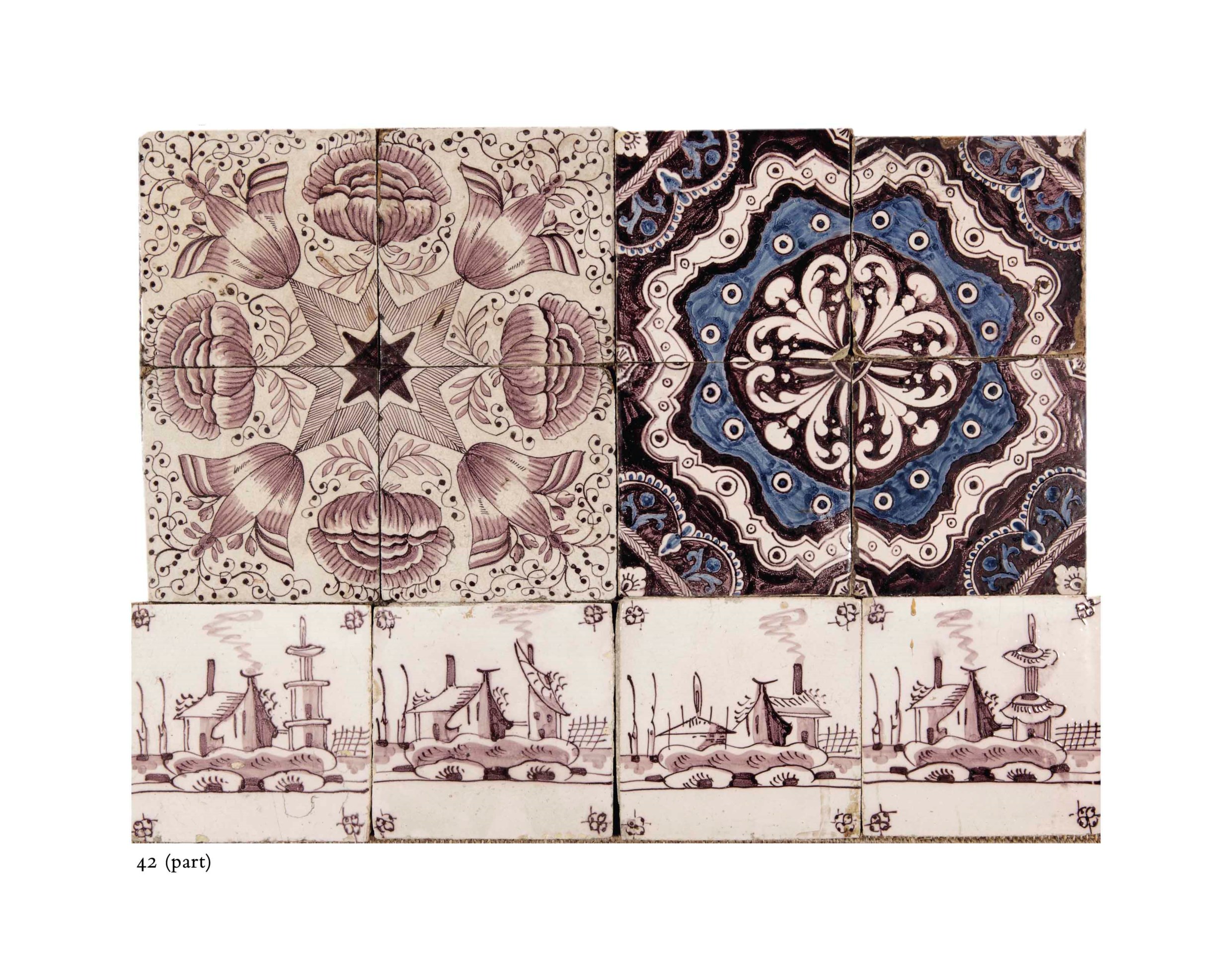 A collection of various Dutch tiles , 18TH CENTURY AND LATER | Christie's