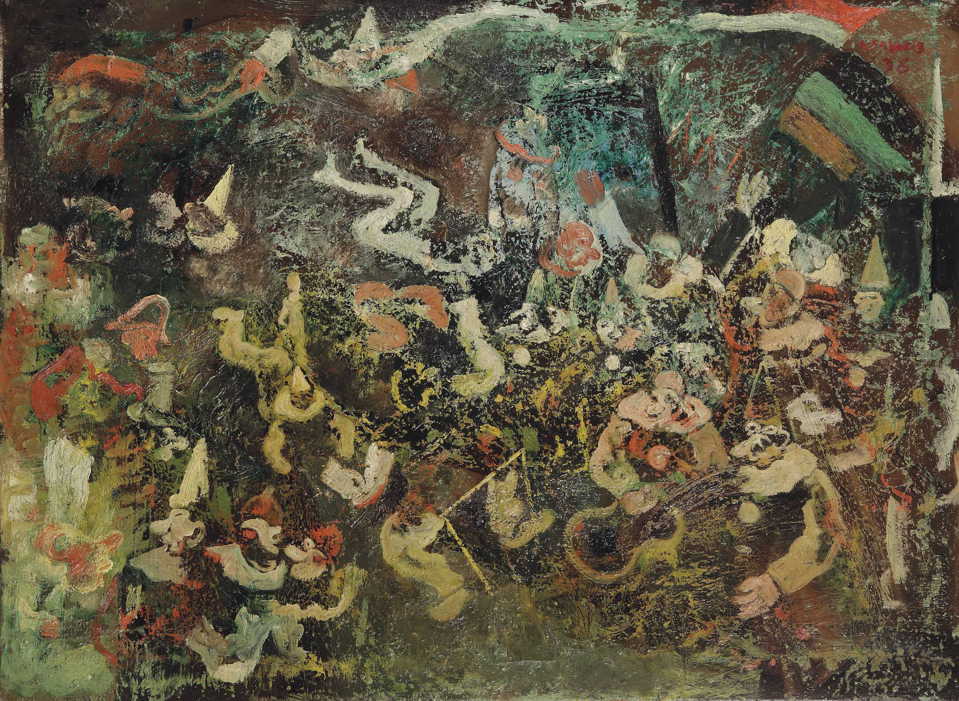 Floris Jespers (1889-1965) , Clowns | Christie's