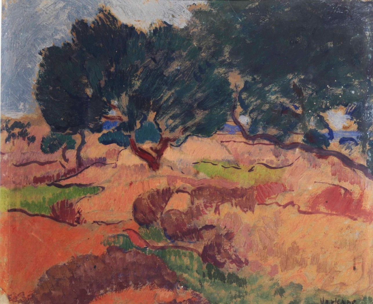 Jan Verkade (1868-1946) , Landschap bij Jerusalem | Christie's