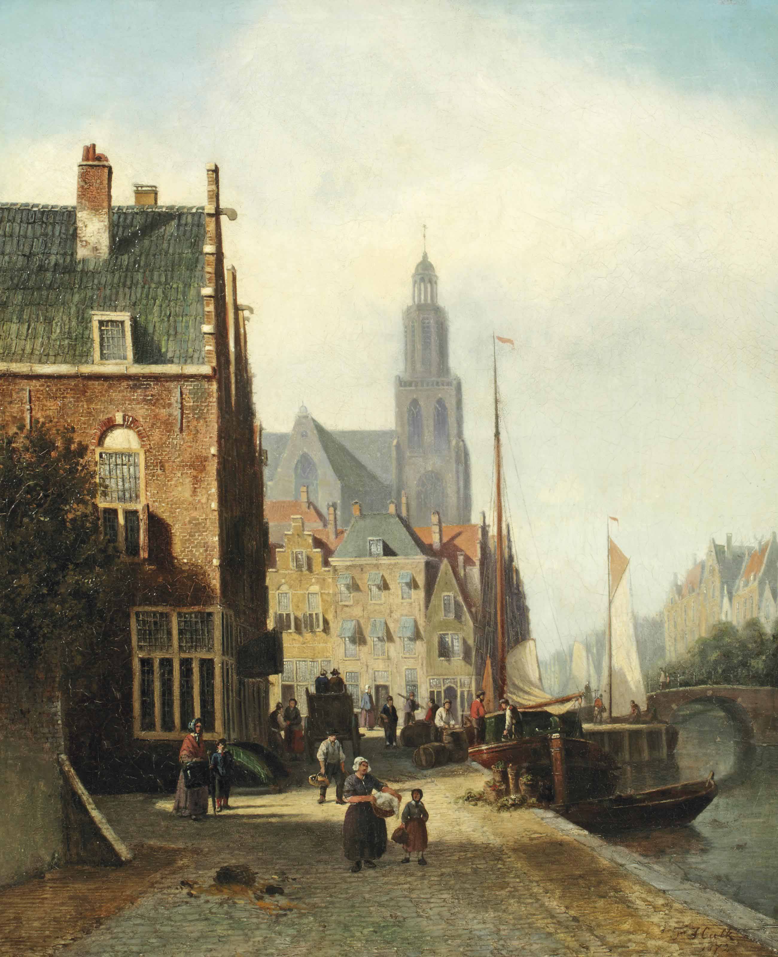 Johannes Frederik Hulk (Amsterdam 1829-1911 Haarlem)