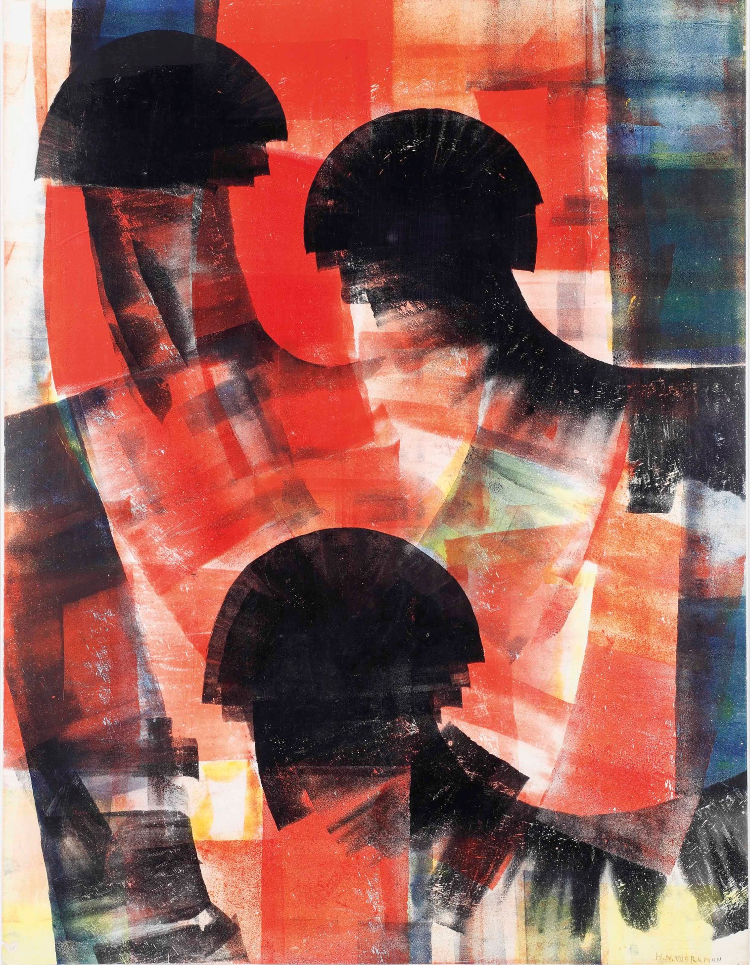 Hendrik Nicolaas Werkman (1882-1945) , Compositie | Christie's