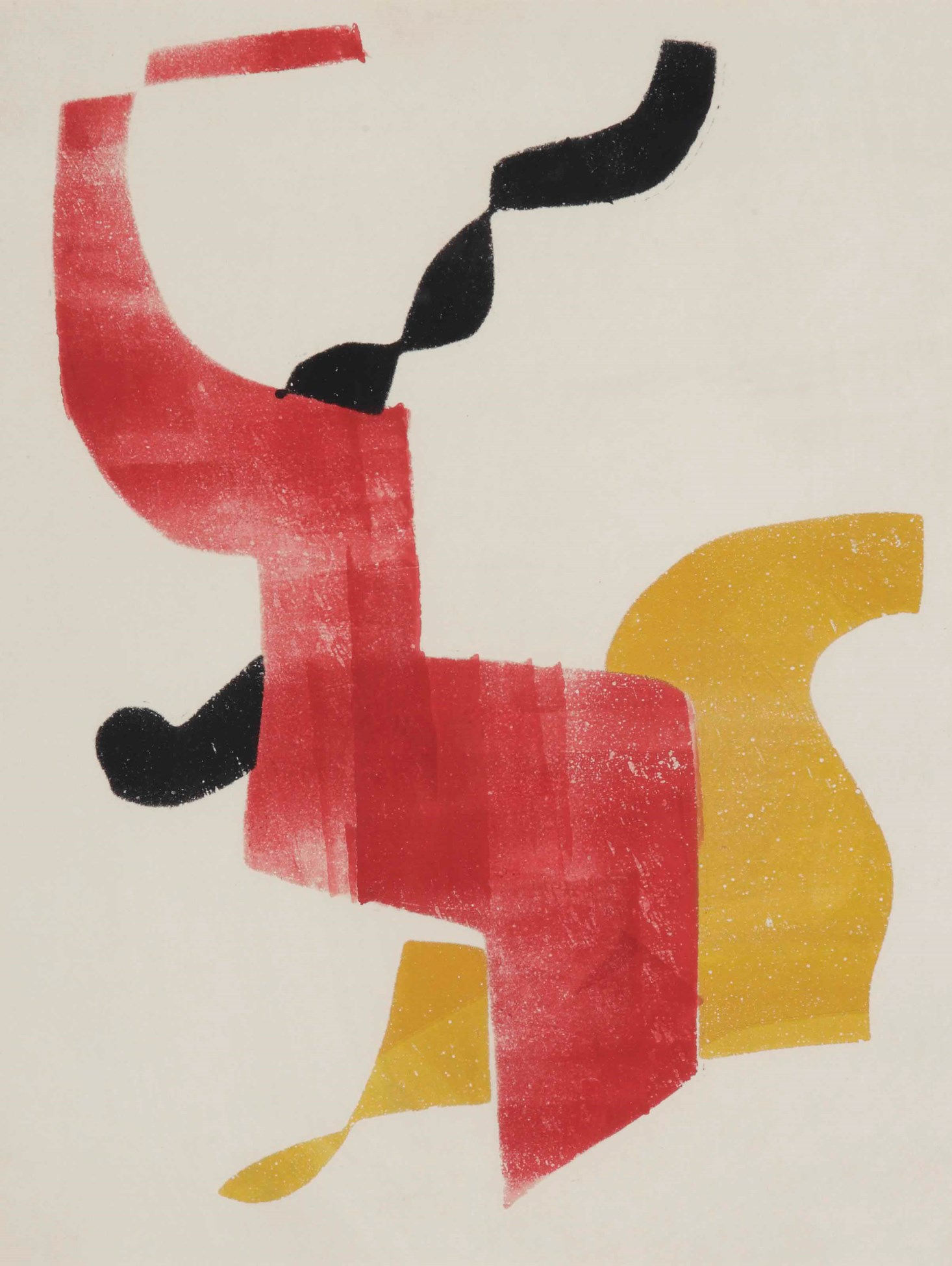 Hendrik Nicolaas Werkman (1882-1945) , Hot Printing 12 (Compositie ...