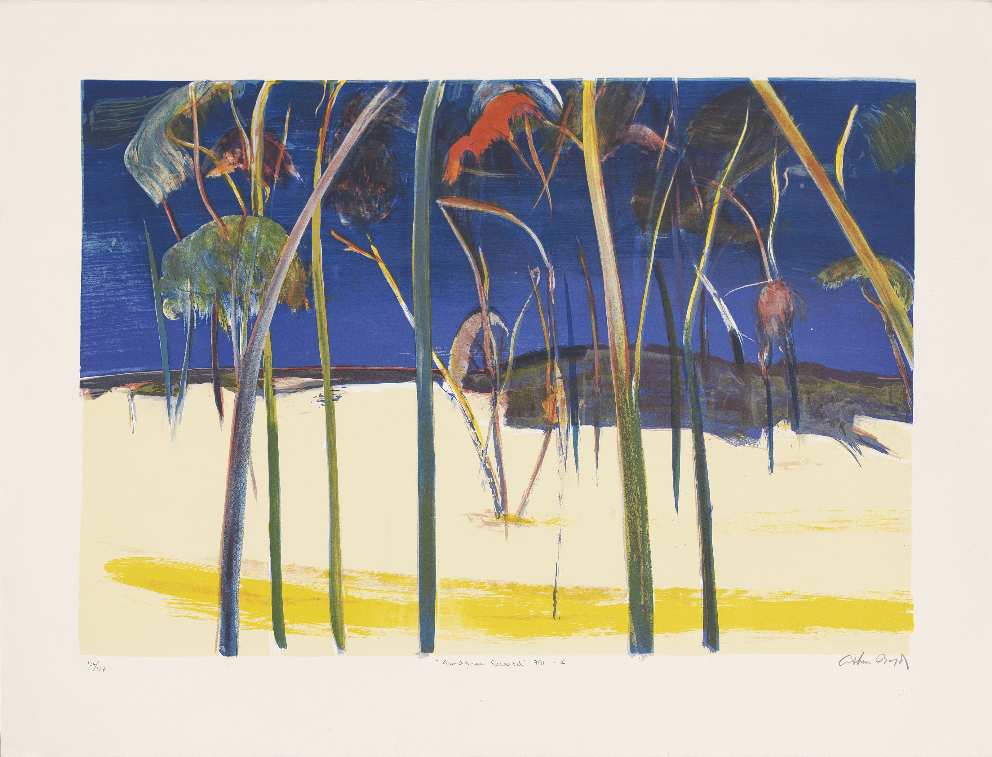 Bundanon Quartet, 1991 I-IV, Arthur Merric Bloomfield Boyd (1920-1999 ...