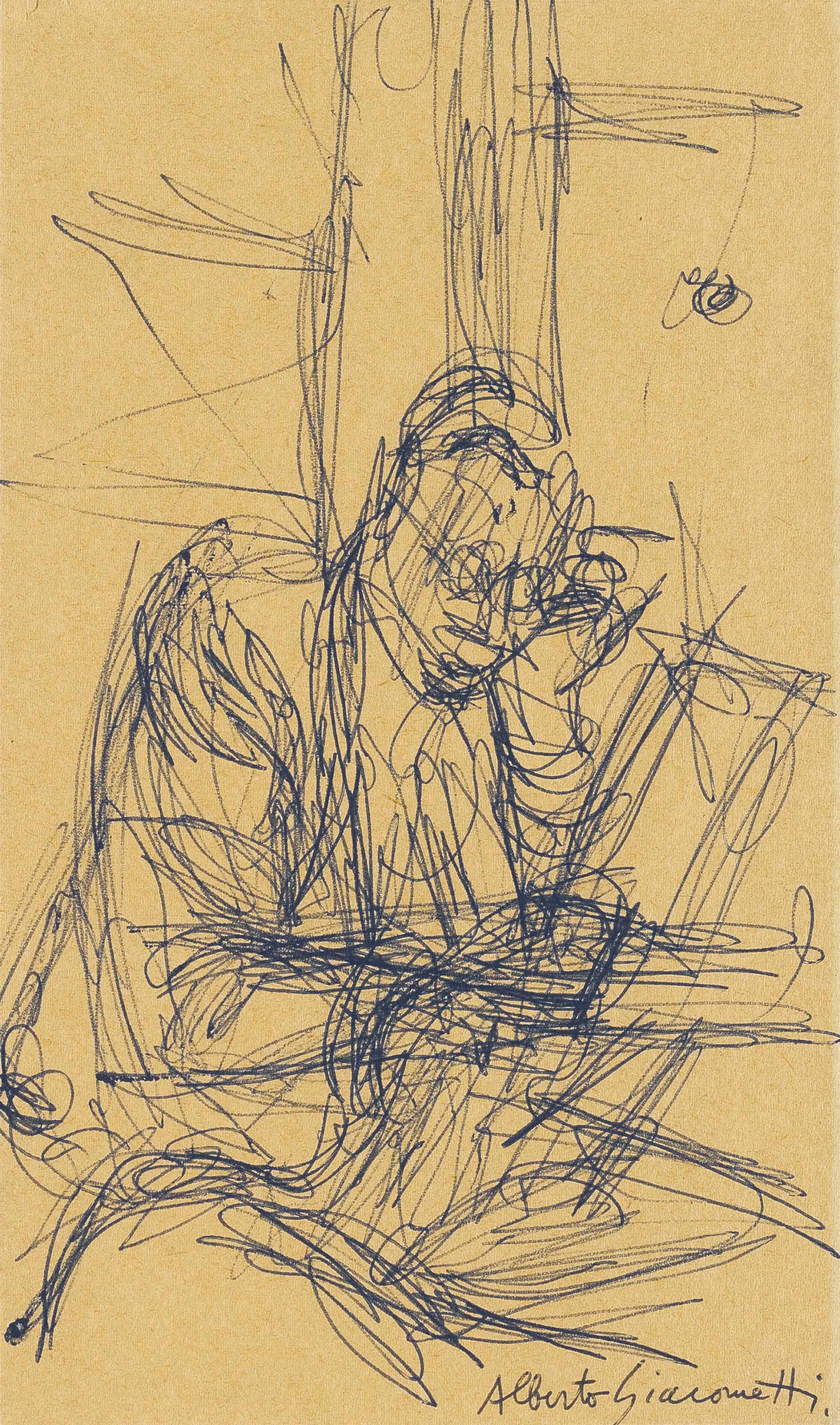 Alberto Giacometti Gesture Drawings