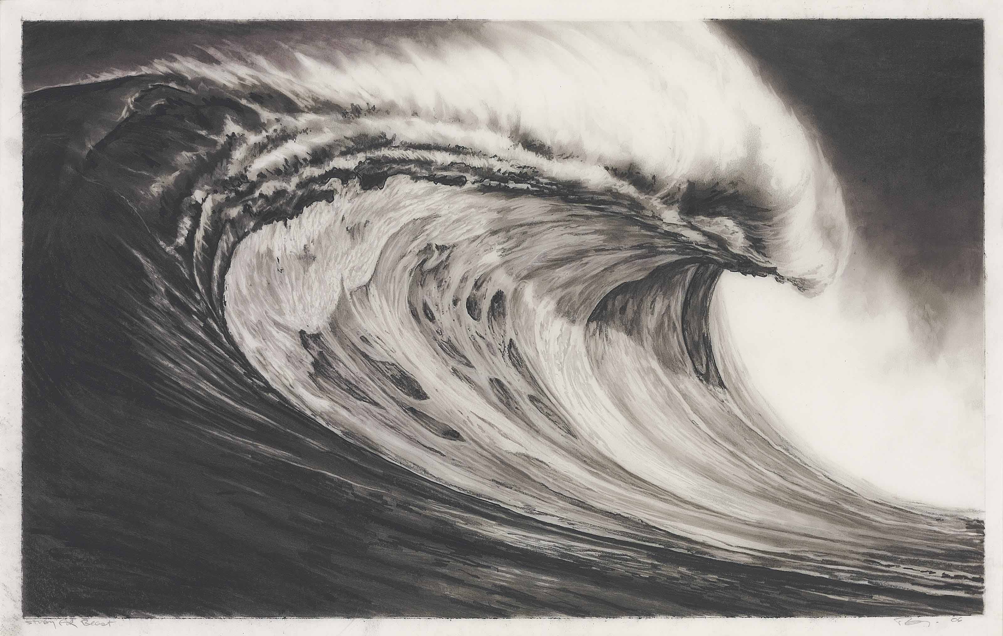 Robert Longo (b. 1953) , Study for Beast | Christie's