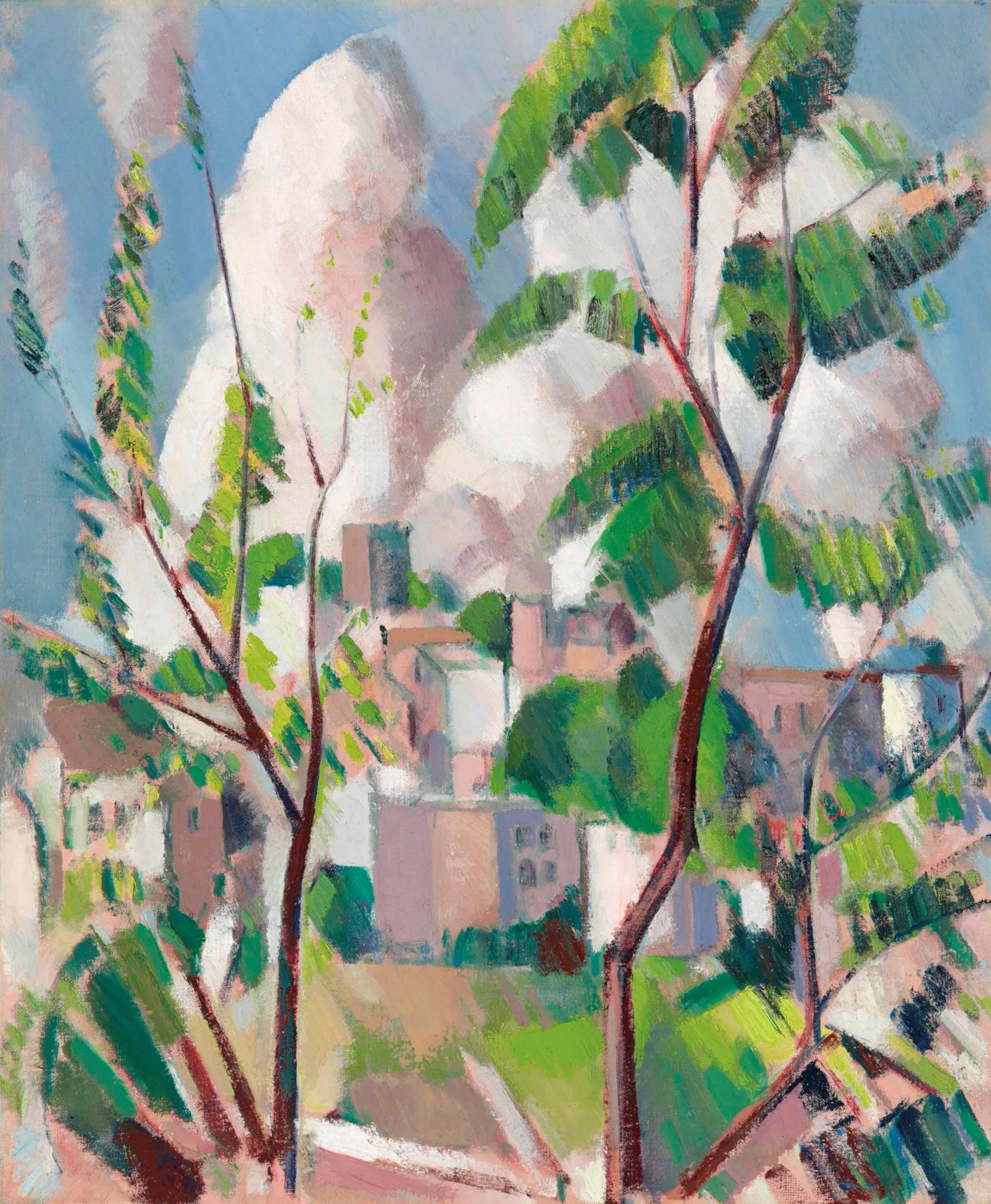 John Duncan Fergusson (1874-1961) , Dinard, The Town | Christie's