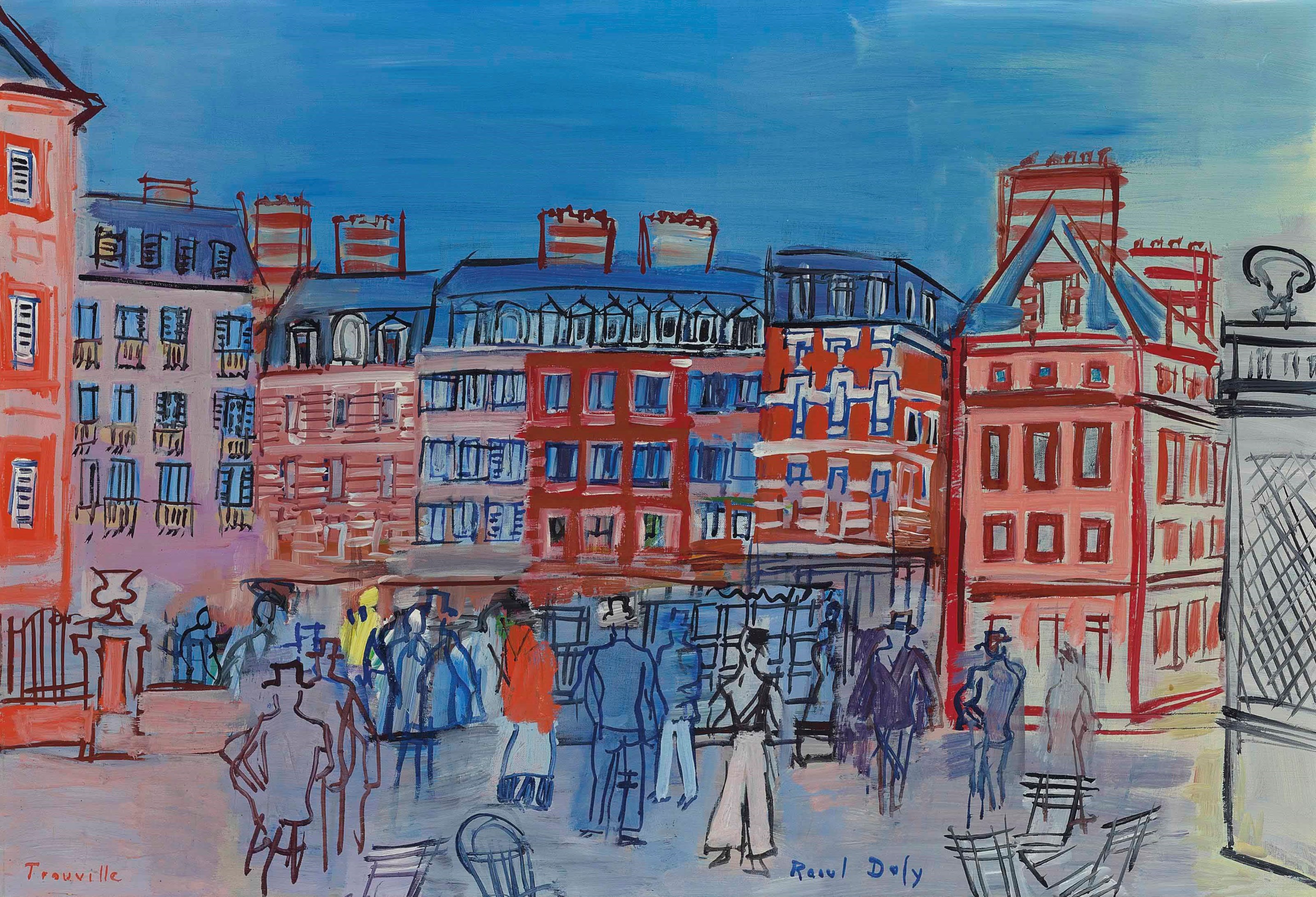 Raoul Dufy (1877-1953) , Trouville | Christie's
