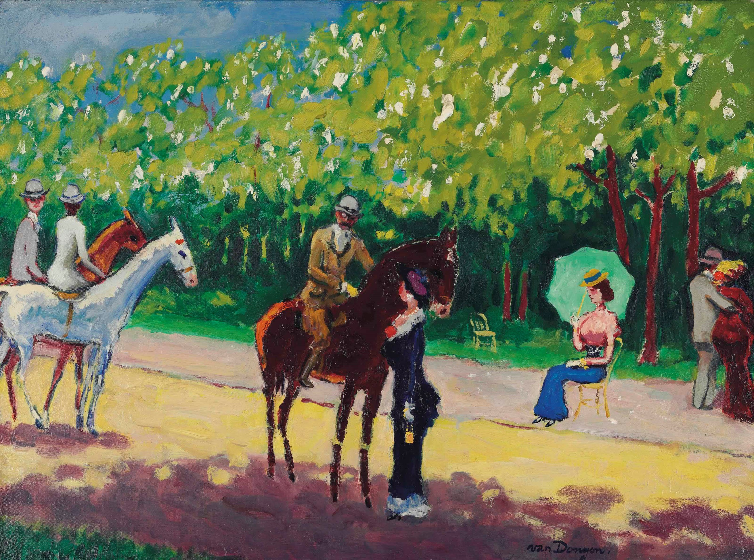 Kees van Dongen (1877-1968) , L'avenue des Acacias | Christie's
