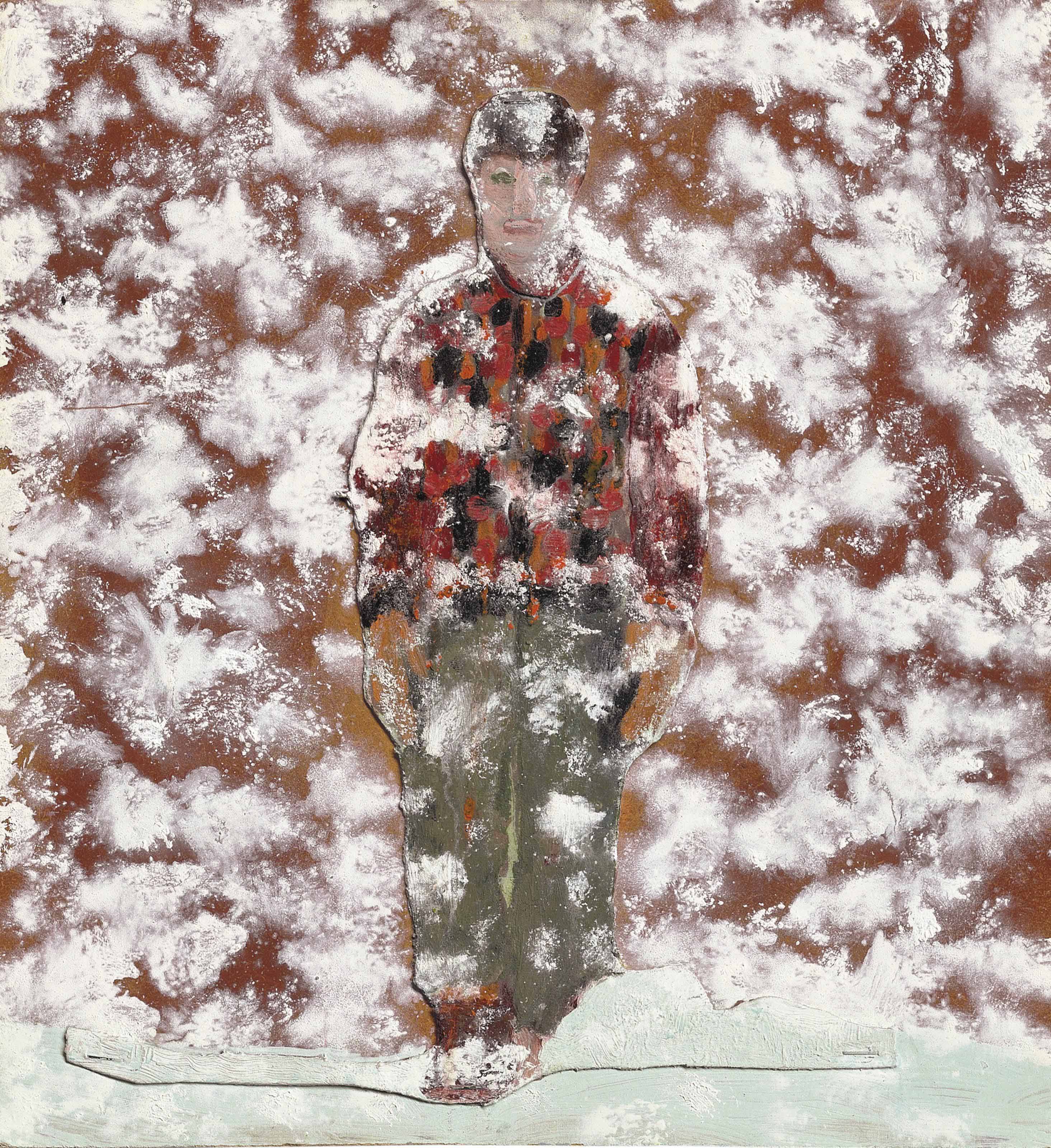 Peter Doig (B. 1959) , Figure in Snow | Christie's