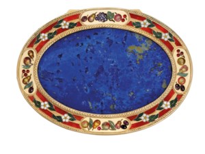 A SAXON ENAMELLED GOLD AND HARDSTONE SNUFF-BOX , BY JOHANN-CHRISTIAN ...