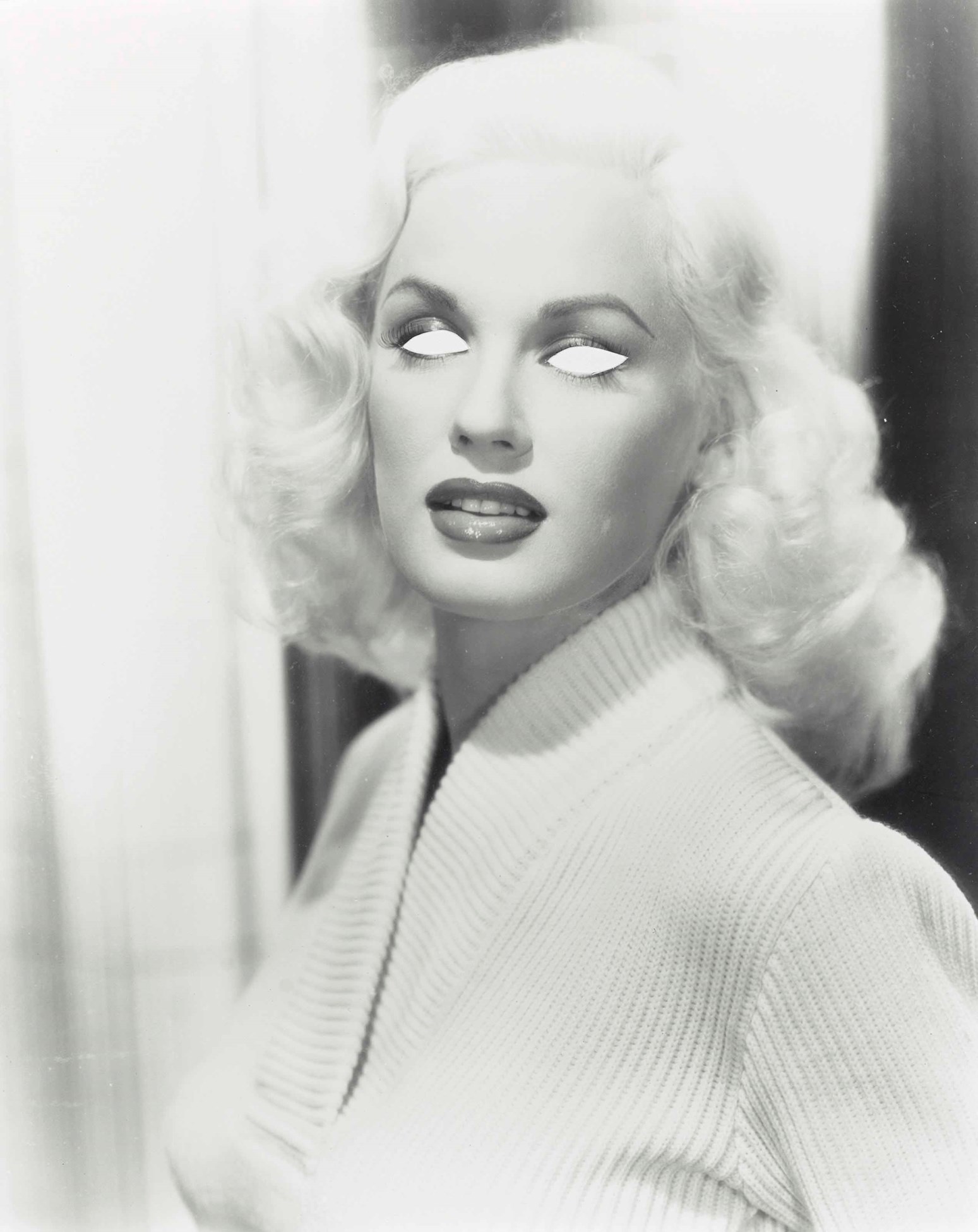 DOUGLAS GORDON (B. 1966) , White Blind Unknown (from Blind Star Series ...