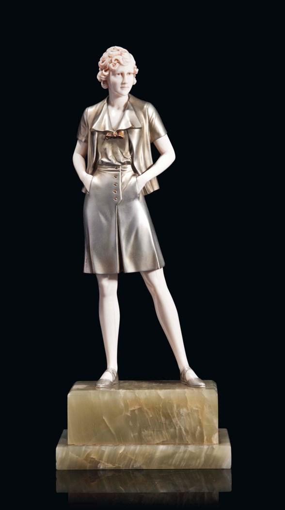 FERDINAND PREISS (1882-1943) , 'GAMINE', CIRCA 1925 | Christie's