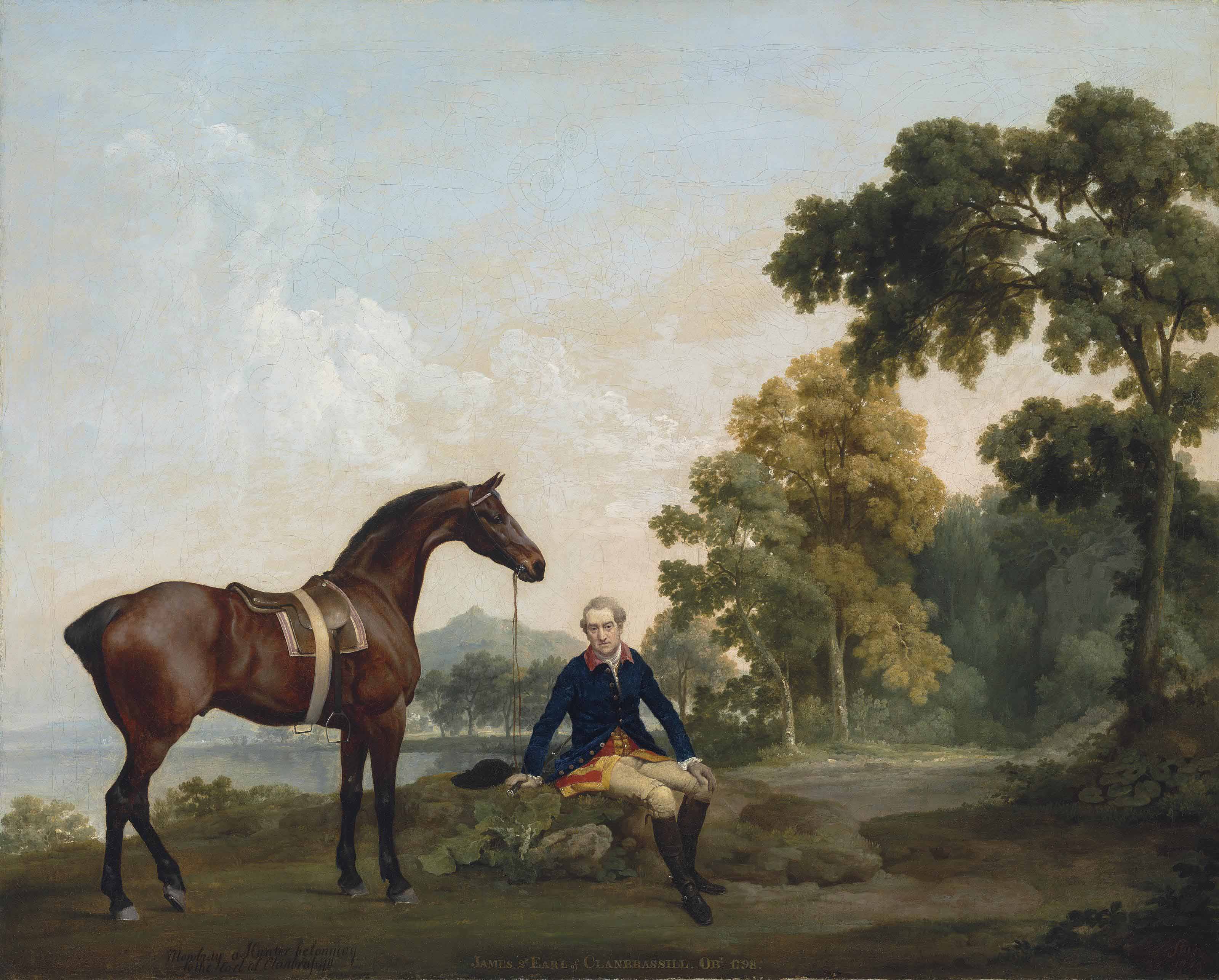 George Stubbs, A.R.A. (Liverpool 1724-1806 London) , James Hamilton ...