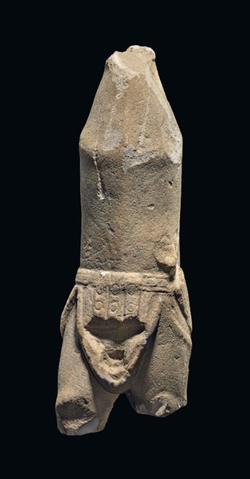 A GALLO-ROMAN MARBLE PRIAPUS