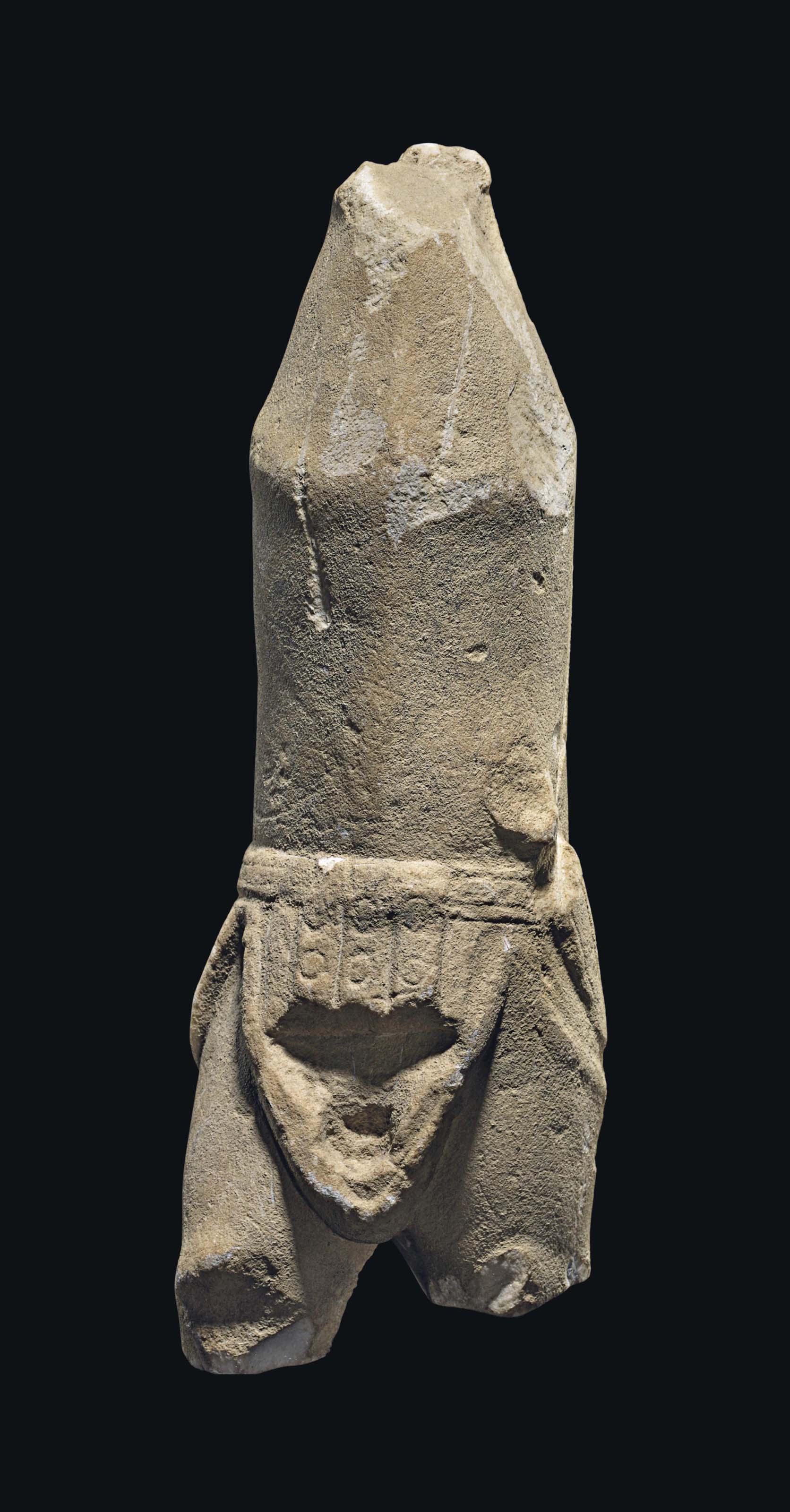 A GALLO-ROMAN MARBLE PRIAPUS