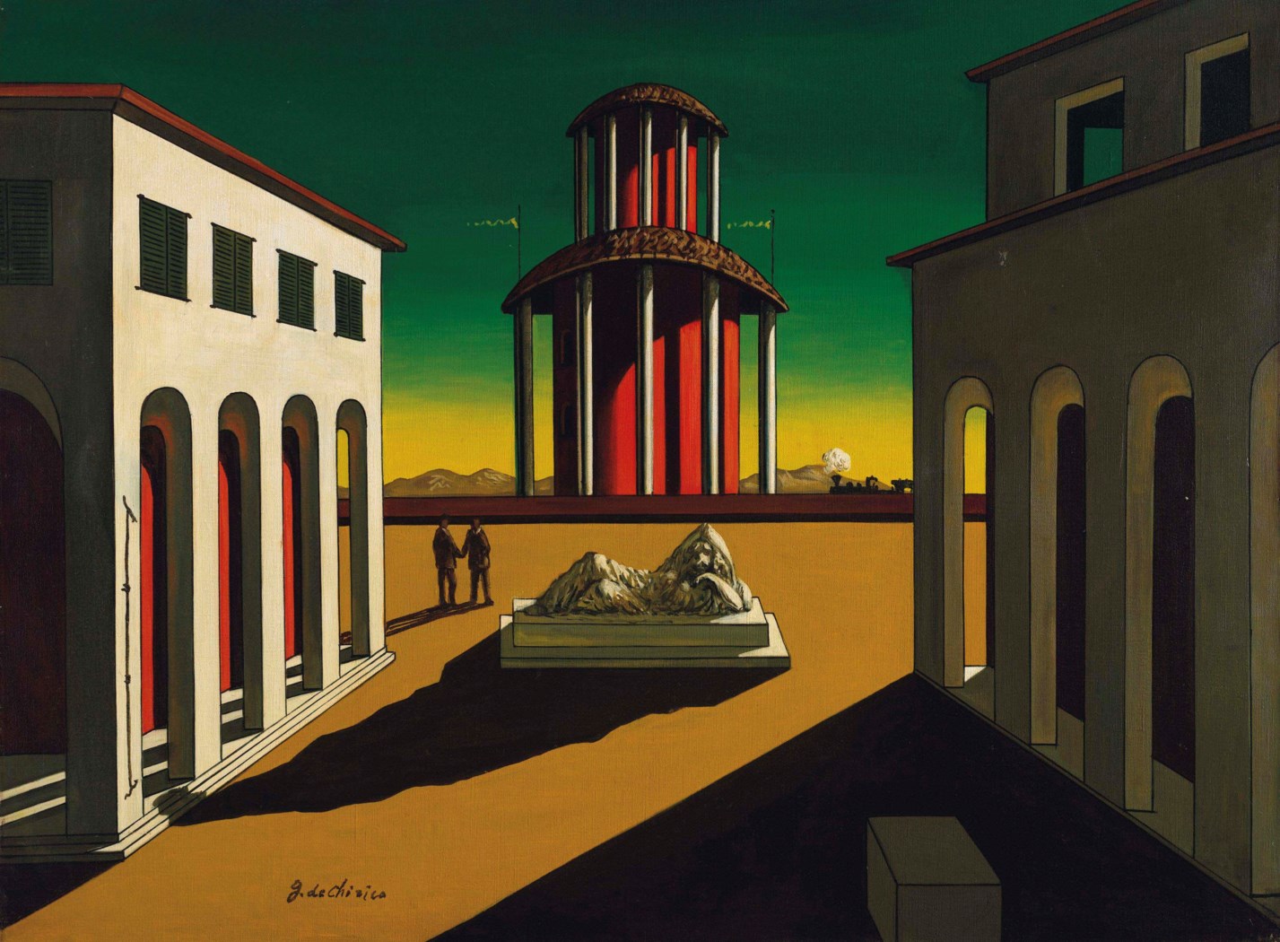 Giorgio de Chirico (1888-1978) , Piazza d'Italia | Christie's