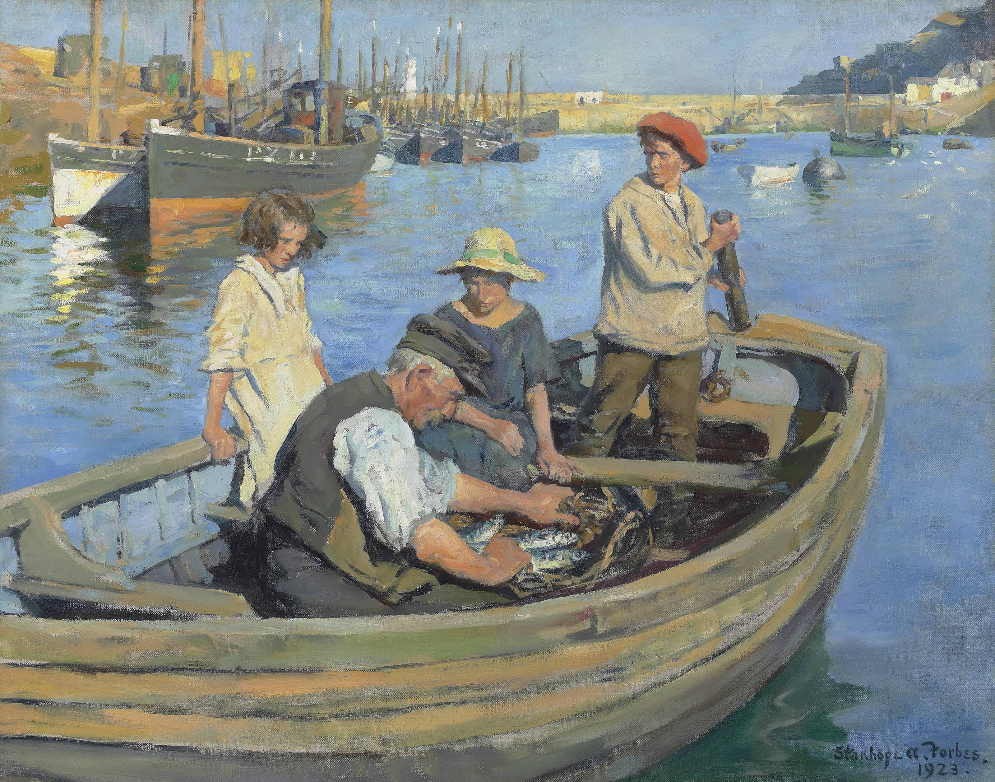 Stanhope Alexander Forbes, R.A. (1857-1947) , The fishermen's ...