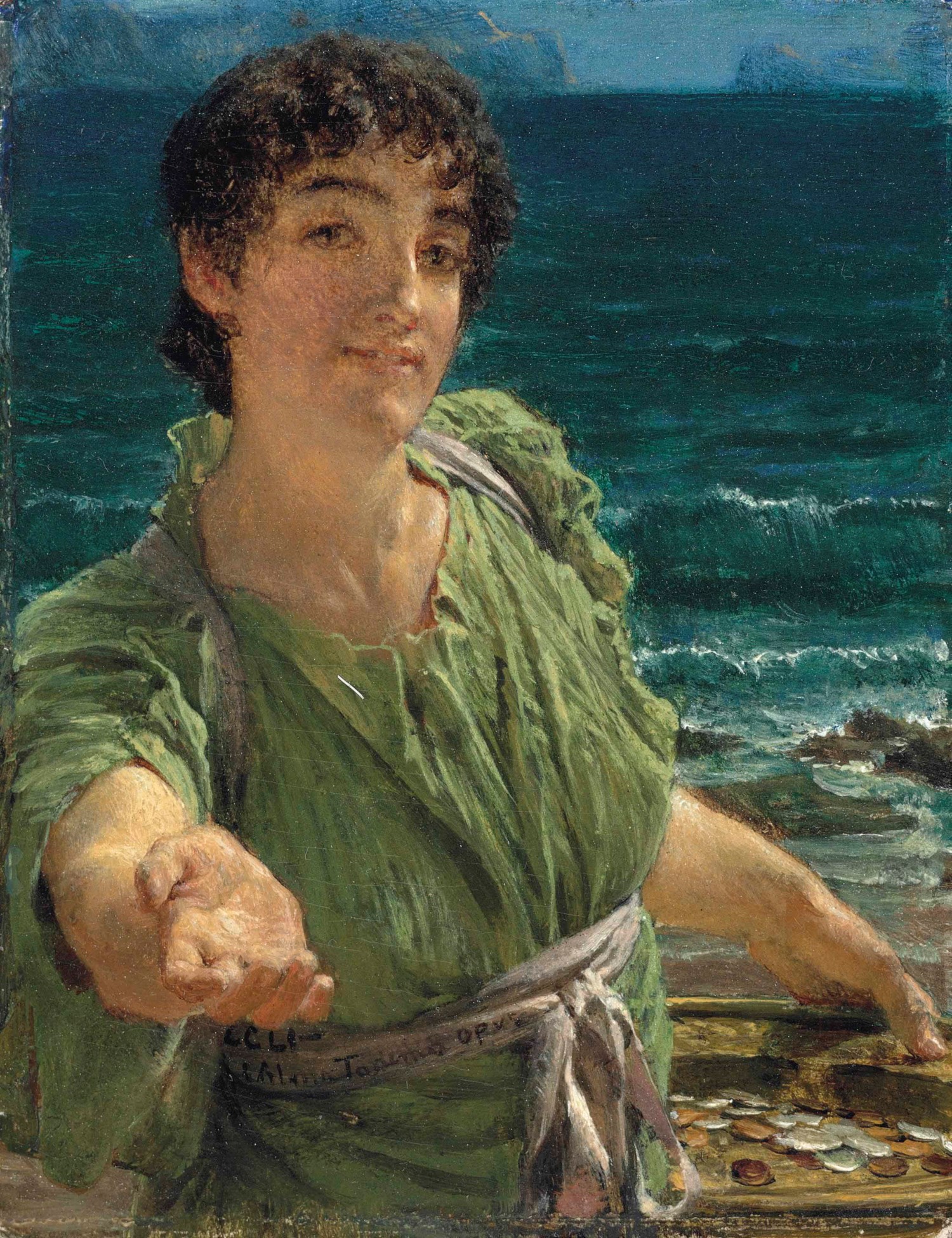 Sir Lawrence Alma-Tadema, O.M., R.A. (1836-1912), Una Carita | Christie's