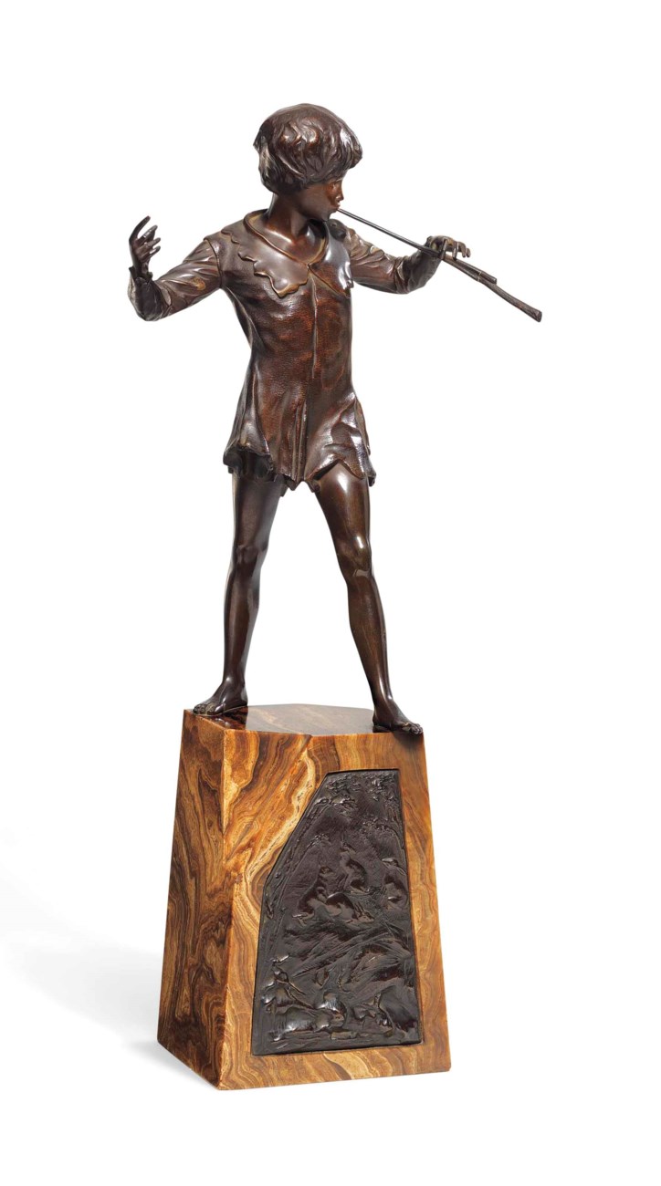 Sir George James Frampton, R.A. (1860-1928), Peter Pan | Christie's
