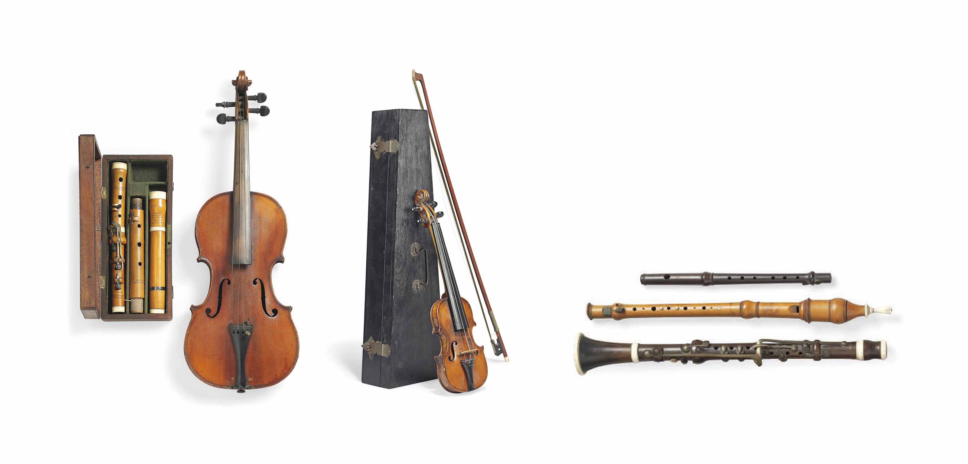 A COLLECTION OF MUSICAL INSTRUMENTS , 19TH CENTURY | Christie's