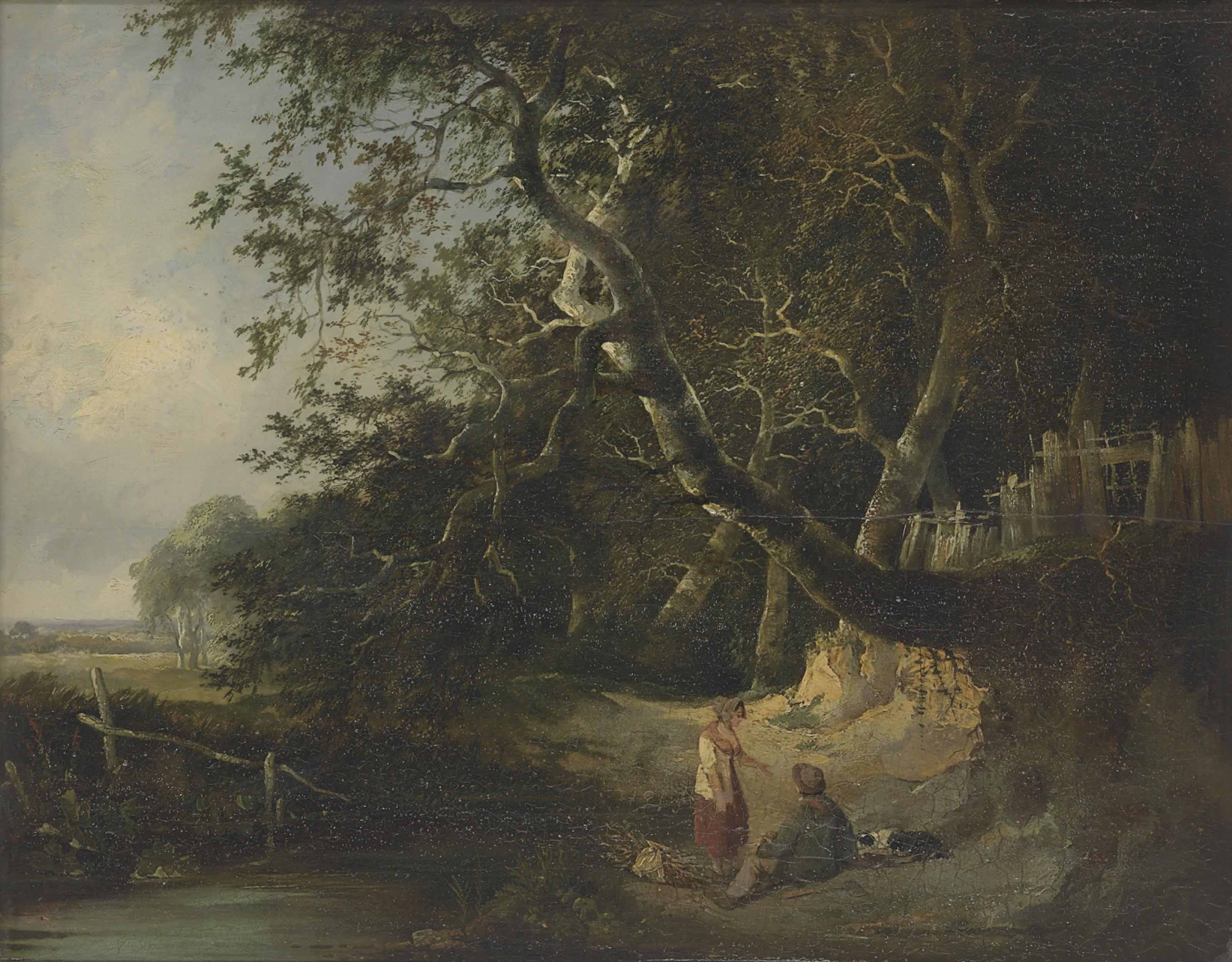 Circle of Edward Charles Williams (1807-1881)