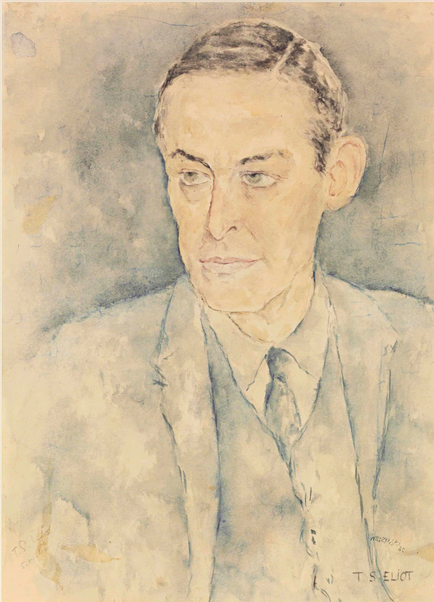 R.H. Wilenski (1887-1975), Portrait of T.S. Eliot | Christie's