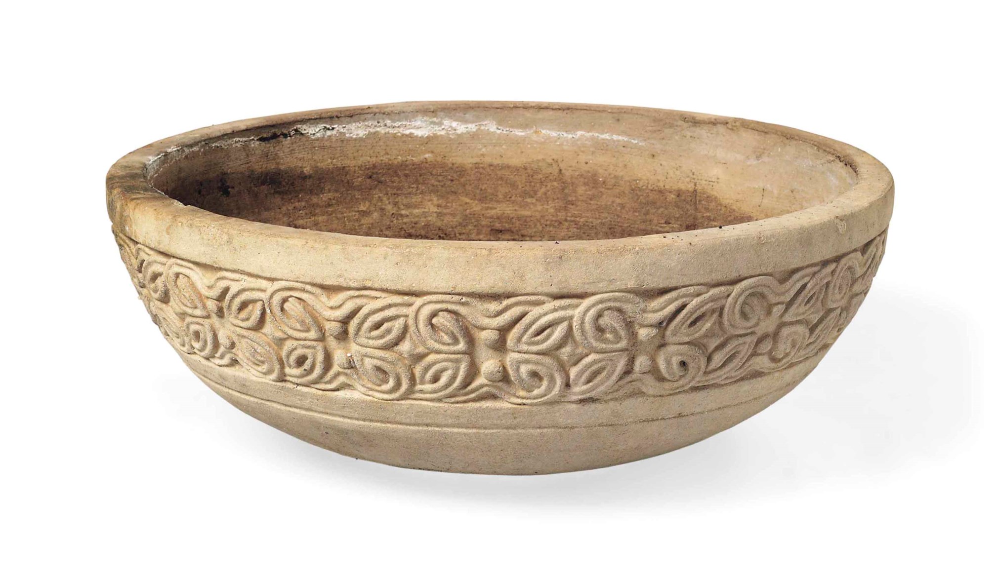 A TERRACOTTA POT , ATTRIBUTED TO THE COMPTON POTTERY, EARLY 20TH ...