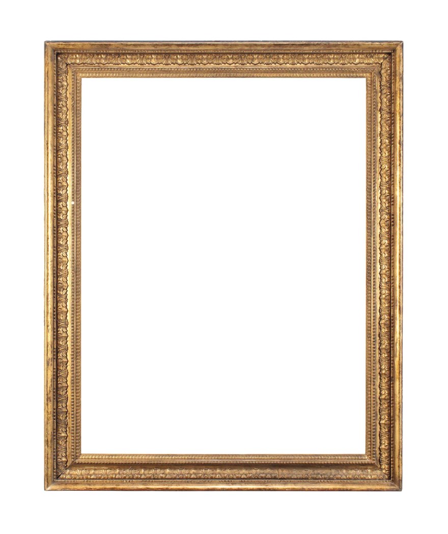 A GEORGE III GILTWOOD AND GESSO MARATTA PICTURE FRAME , LATE 18TH ...