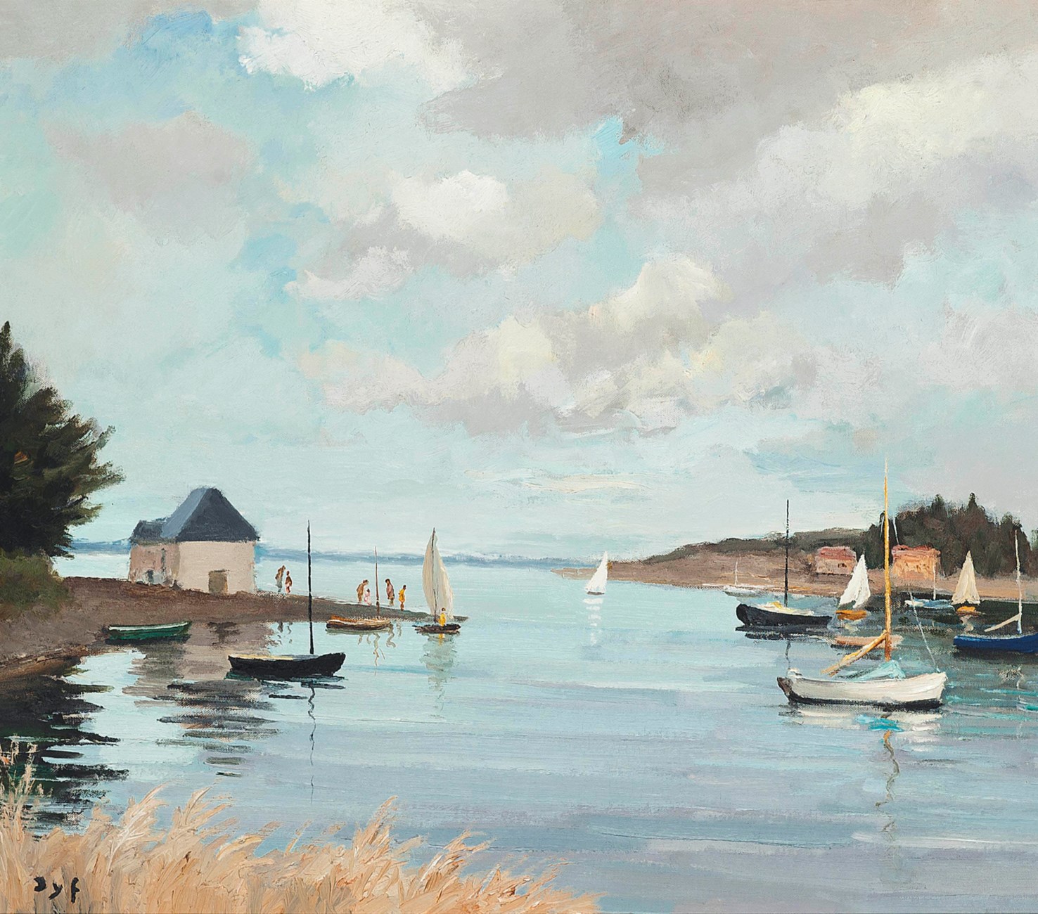 Marcel Dyf (French, 1899-1985) , Avant port au passage | Christie's