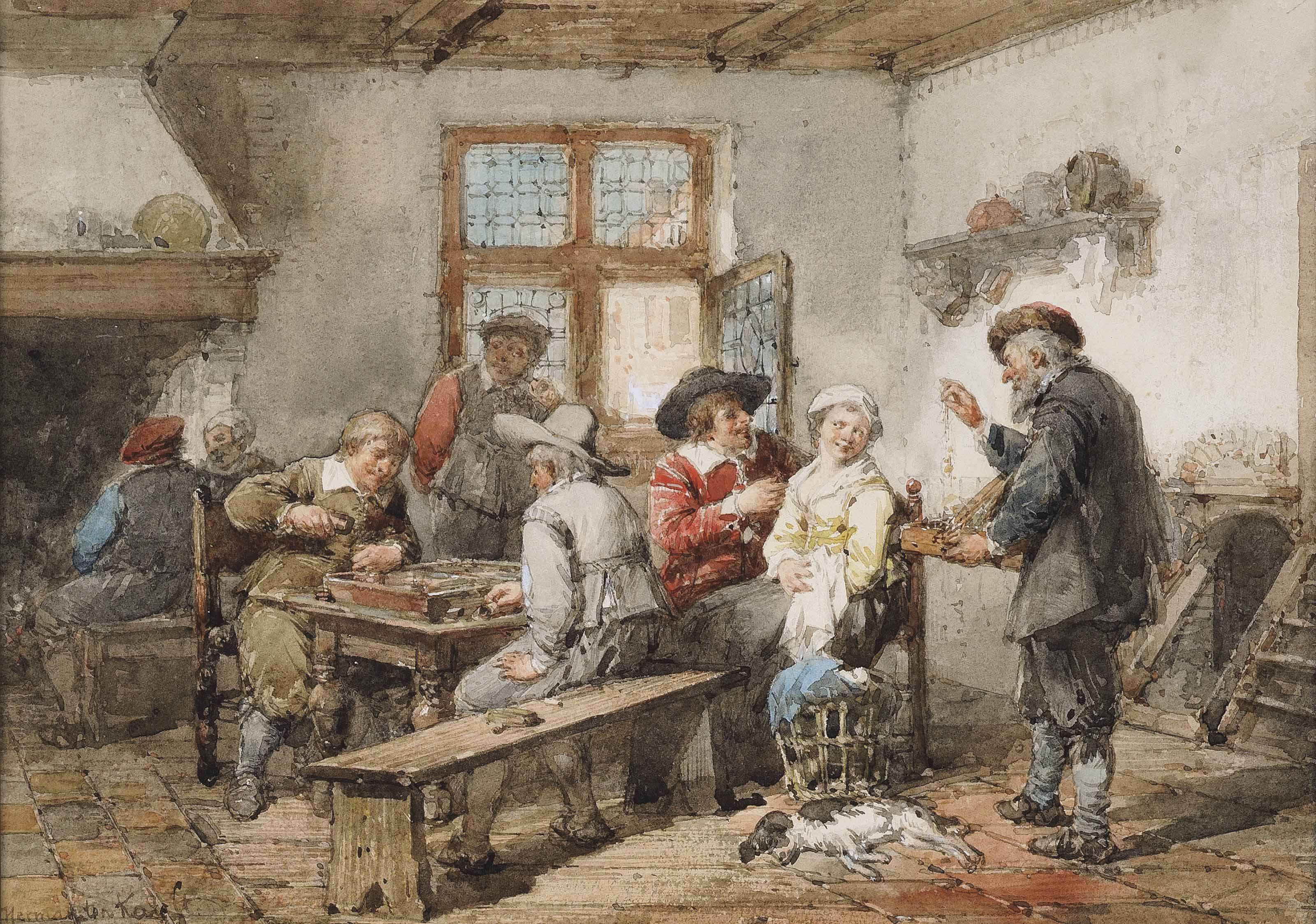 Herman Frederik Carel ten Kate (Dutch, 1822-1891)